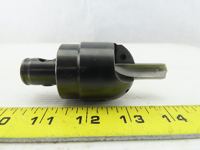 40mm OD Ball Nose Carbide Piloted Hollow Mill 20mm Shank W/ Coolant Th ...