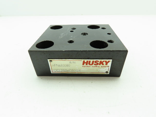 Husky CCE25B6DBX04 Hydraulic Cartridge Valve Cover Manifold Block CCE ...