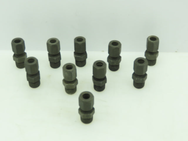 Ferulok Steel Flareless Straight Male Connector 3/8" Tube x 3/8" NPT L ...