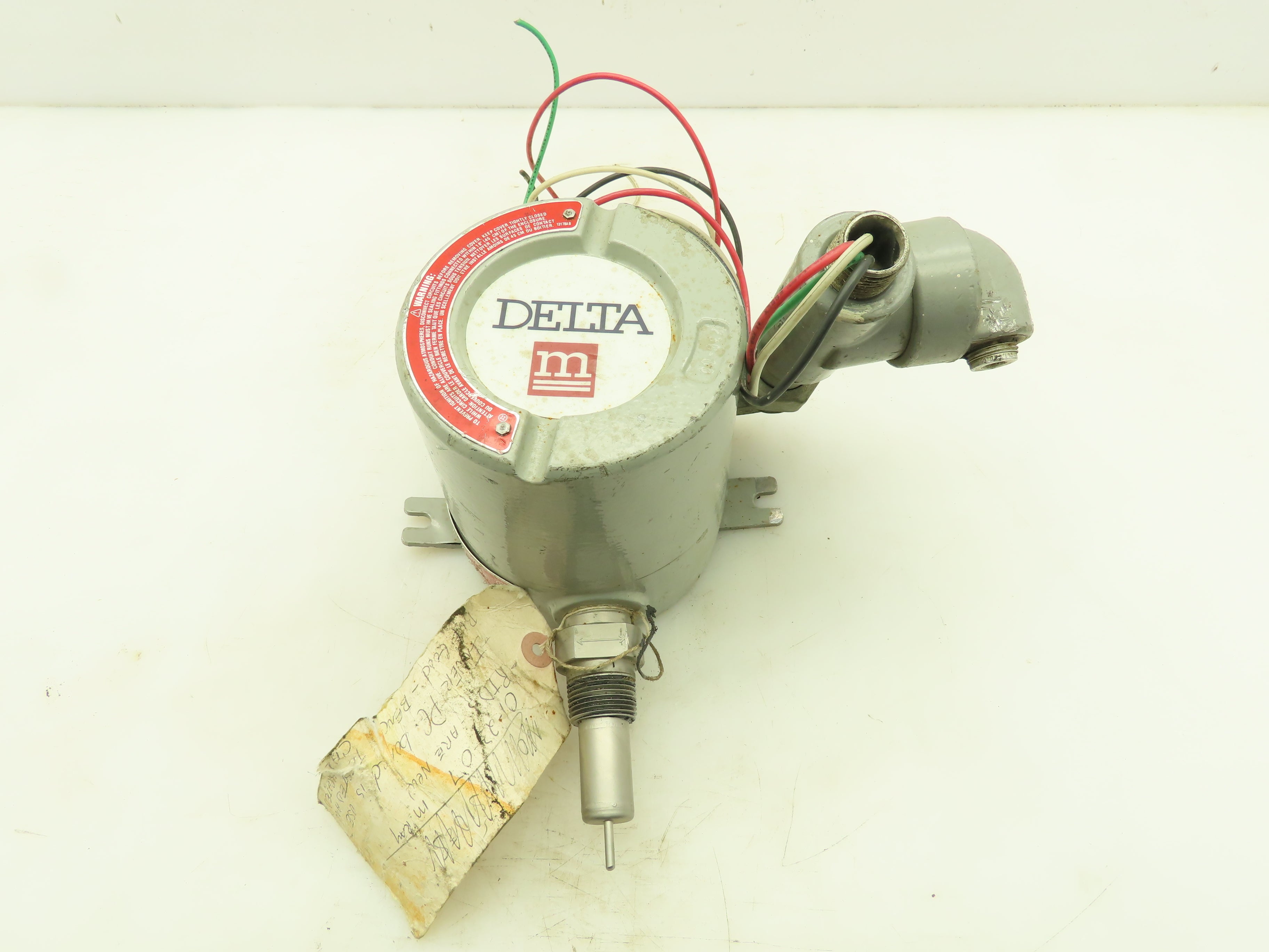 Akron Electric FS51SC Delta Corp Mass Flow Switch Sensor Hazardous Loc ...