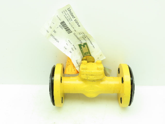 SWI A105N Steel Gate Check Valve 1" Flanged Raised Face Class 300# Mon ...