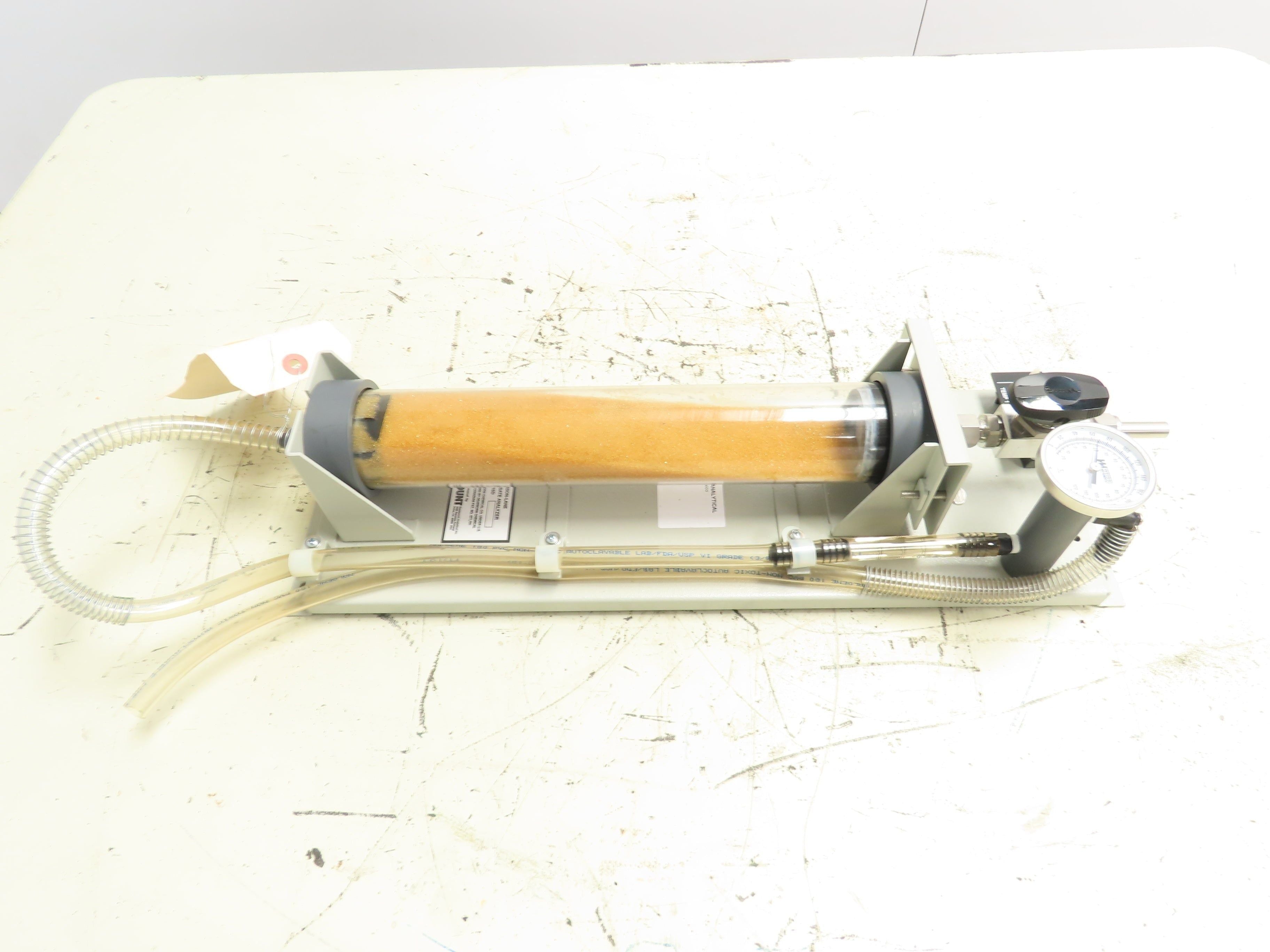 Rosemount CH-16D Larson-Lane Condensate Analyzer Temp Gauge Sealed Car ...