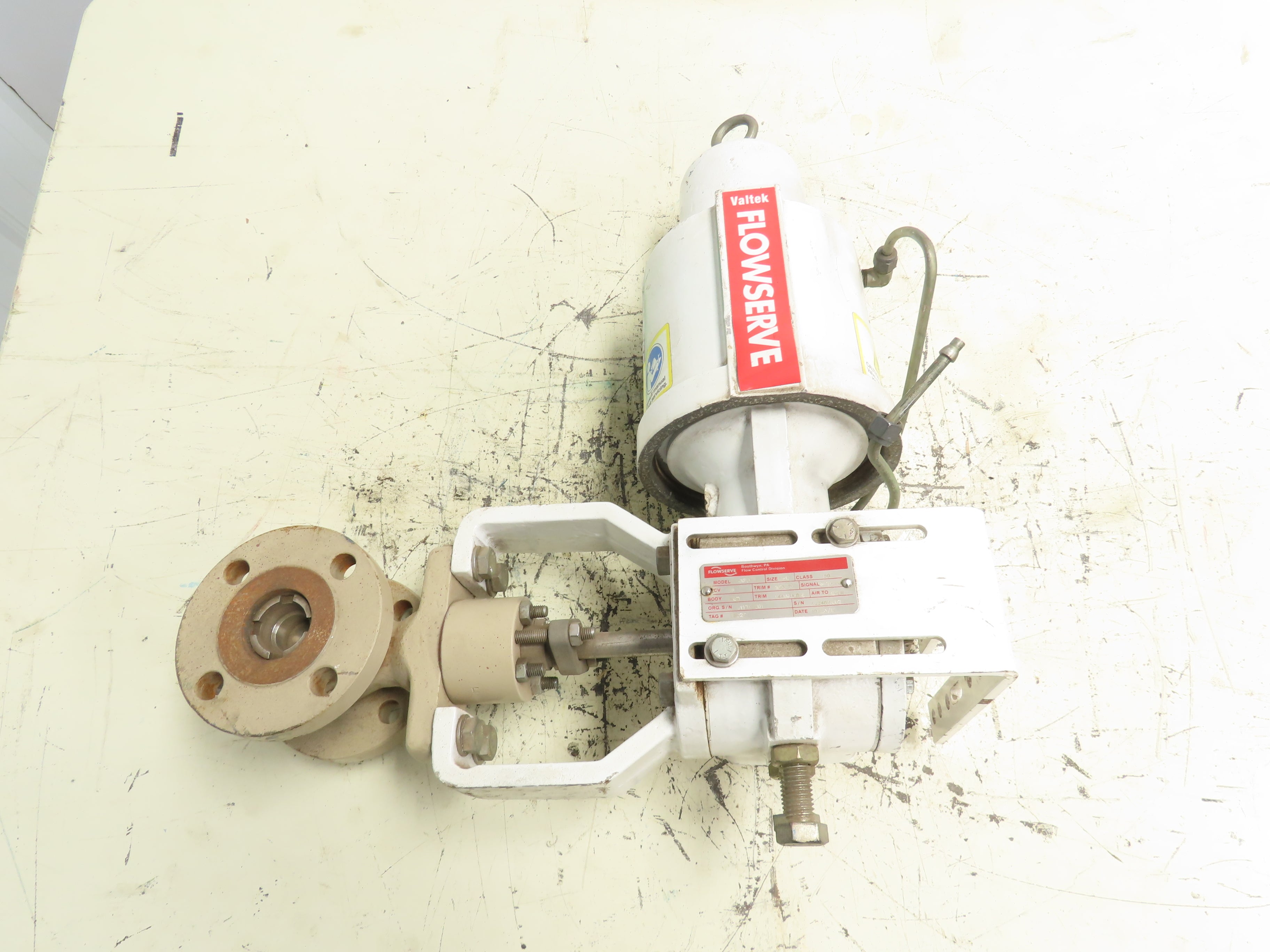 Flowserve Valtec Maxflo 3 1-1/2" Actuated Control Valve Assembly ...