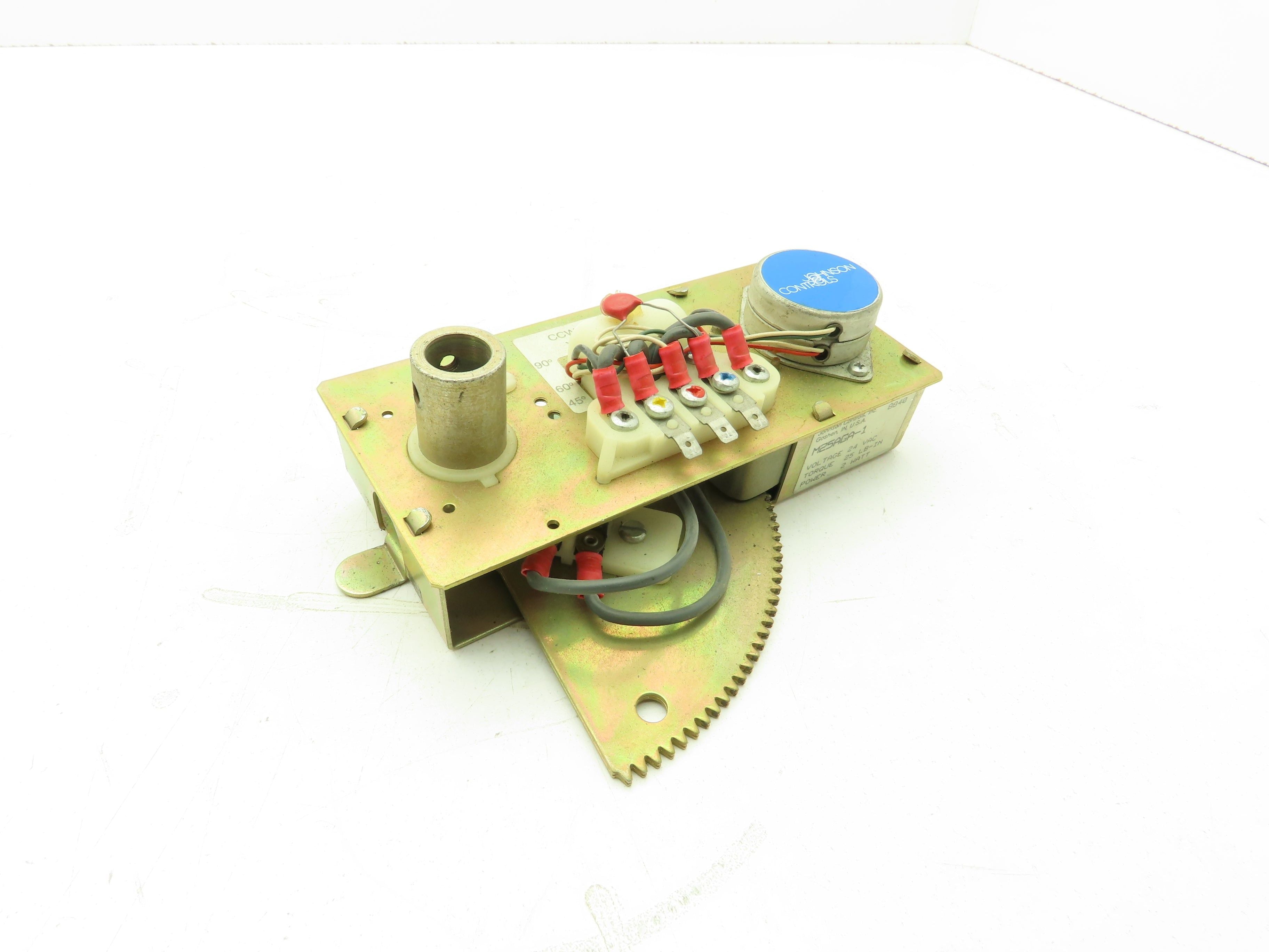 Johnson Controls M25AGA-1 Electric Actuator 24VAC 90° Damper Heating C ...