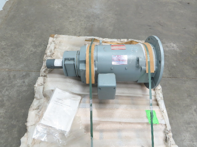 GE Kinematic 5Hp DC Motor 500V 8.35A 850/1700 RPM Tachometer 50VDC ...