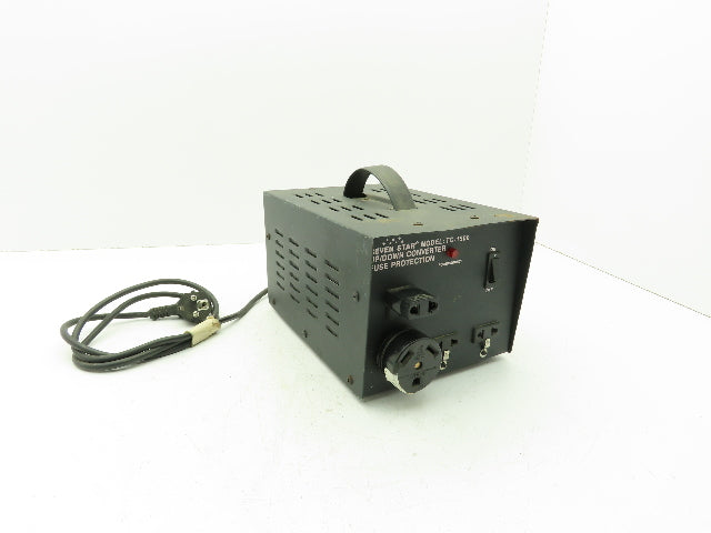 Seven Star TC-1500 Voltage Converter Step Up/Down Transformer 1500W 12 ...
