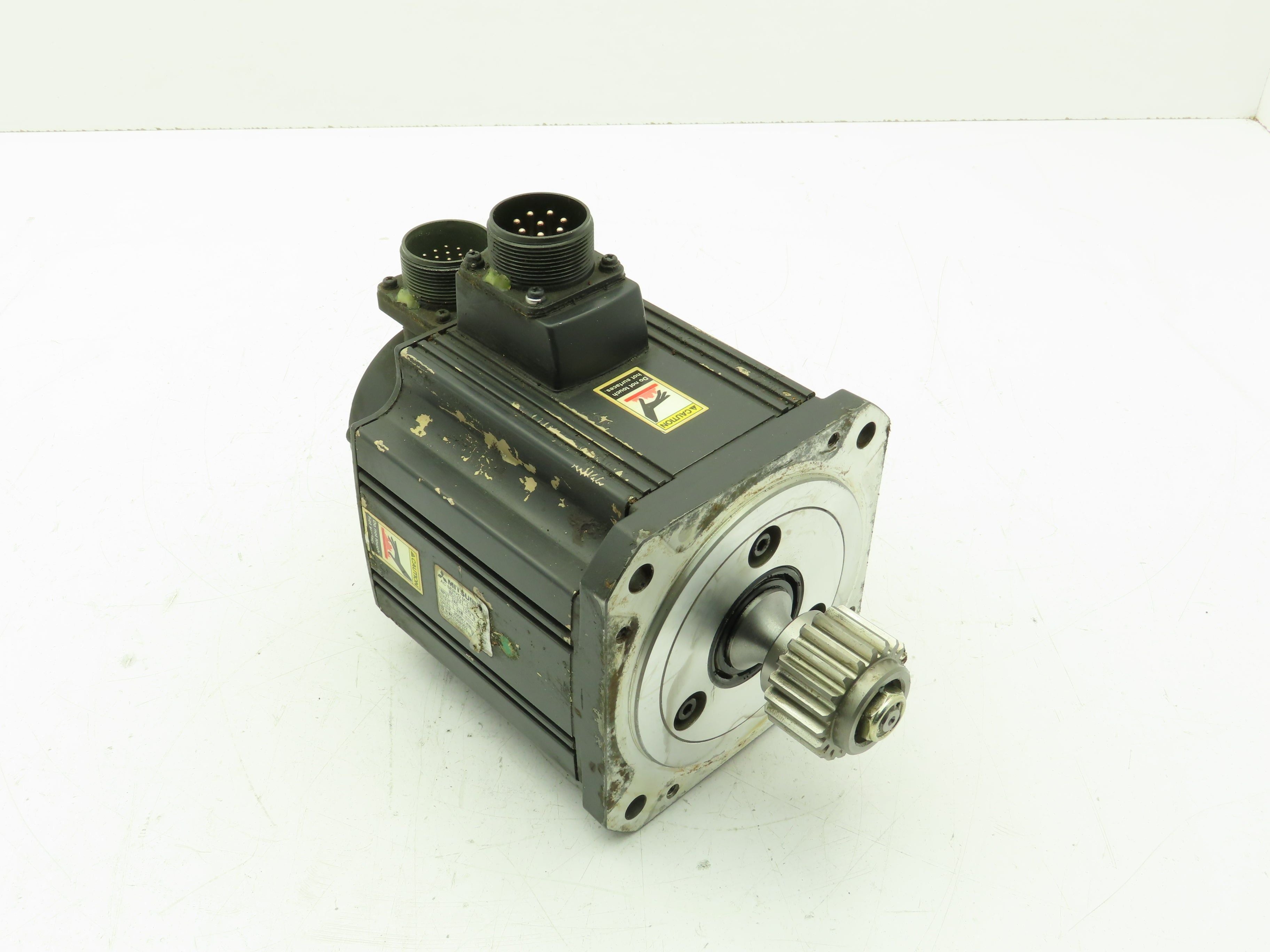 Mitsubishi HC153T-SZ AC Servo Motor 1.5kw 3000RPM Rotary Encoder ...