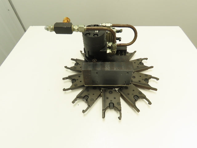 Makino 10-Position CNC Hydraulic Rotary Tool Changer HSK63 CAT40 ...