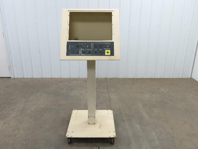 Electrical Enclosure Freestanding Pedestal Operator Station 22" Face 1 ...