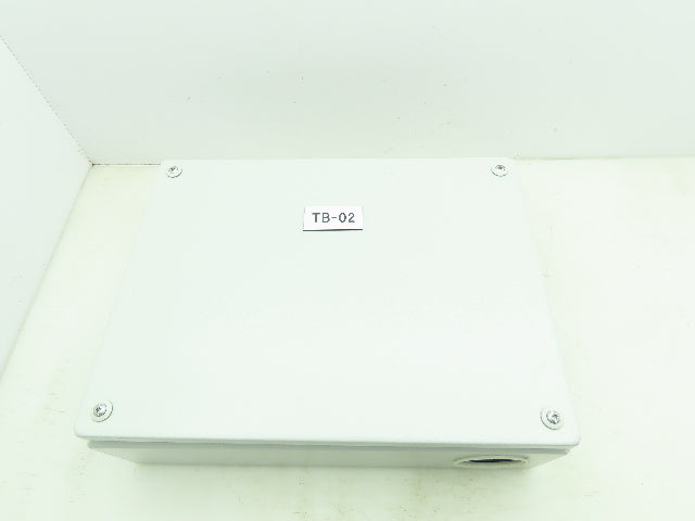 Rittal KL1508 Electrical Enclosure Terminal Box w/Backplate Gray 400x2 ...