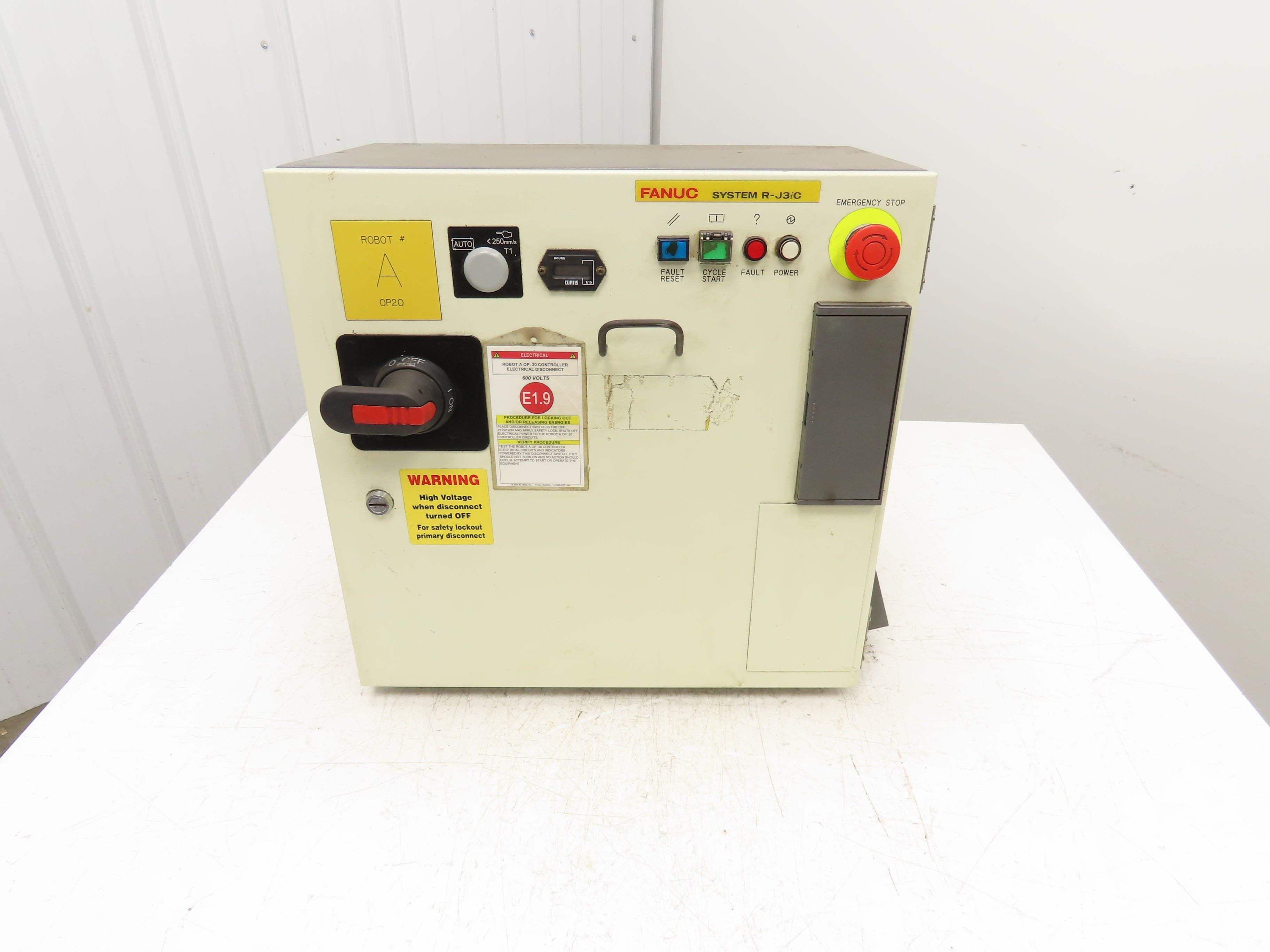 Fanuc Electrical Enclosure Control Panel 500x500x250mm 30A Fused Disco ...
