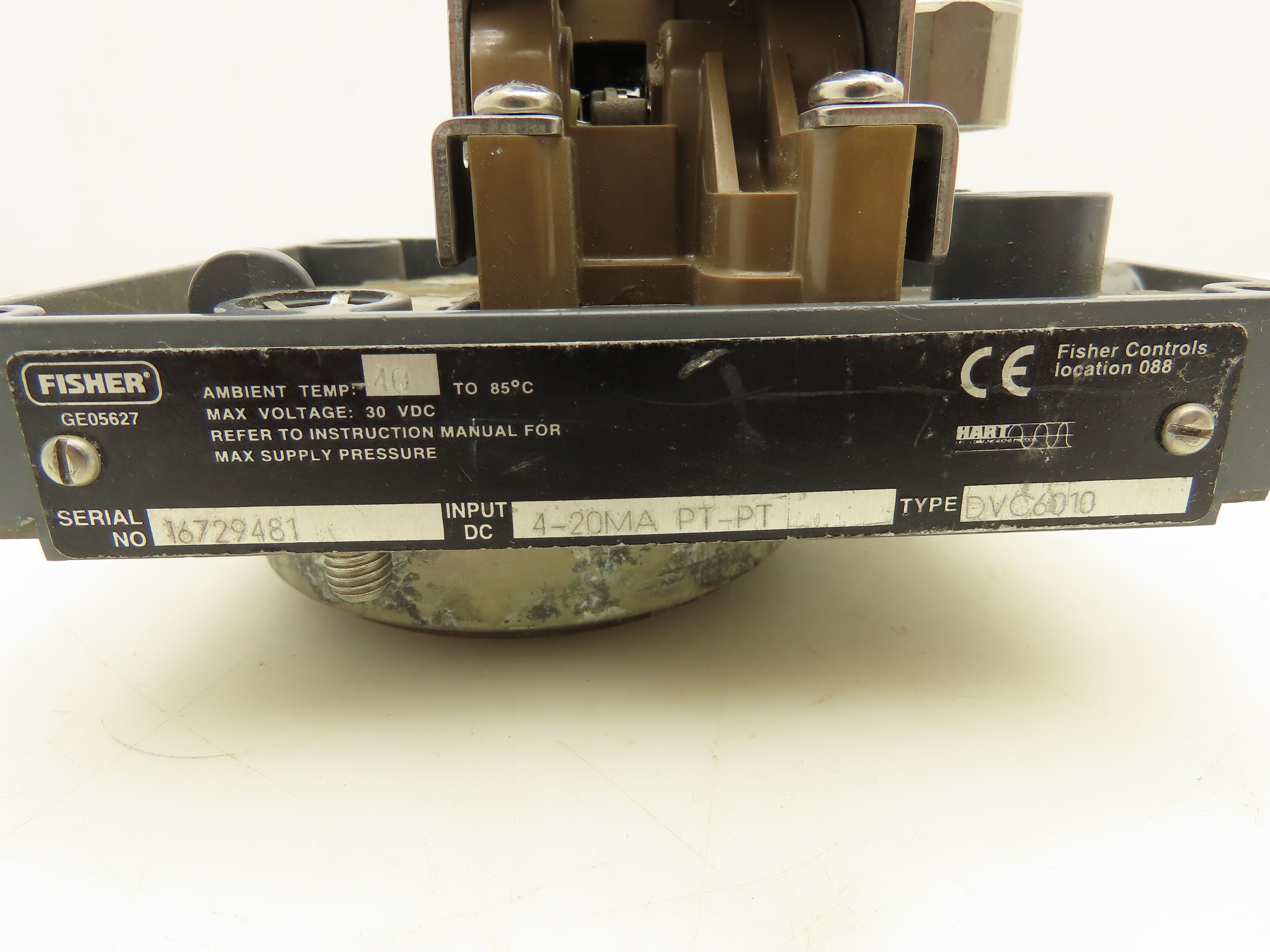 Fisher DVC6010 Valve Positioner HART Field Transmitter Switch Relay Mo ...