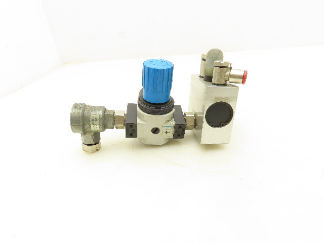 Festo 159625 LR-D-Mini Pressure Regulator Quick Exhaust Valve Assembly ...