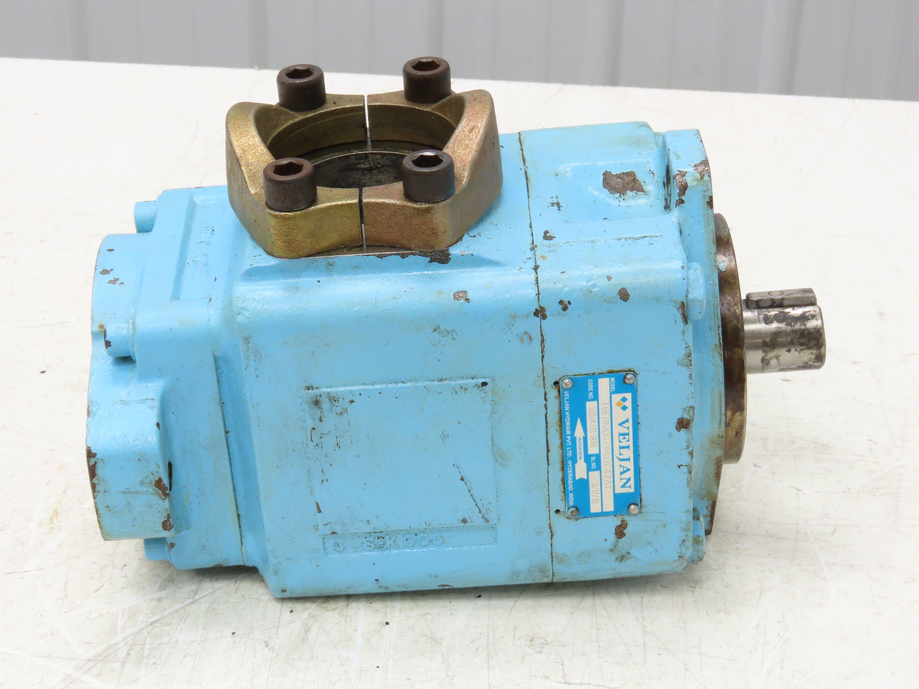 Veljan T6ERM0621R03C42A1 Drive Train Single Vane Hydraulic Pump 75 GPM ...