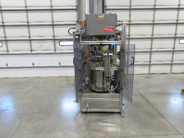 Electro-Pneumatic Bottle Filling Valve Stem Inserter Rotary 12-Head Tu ...