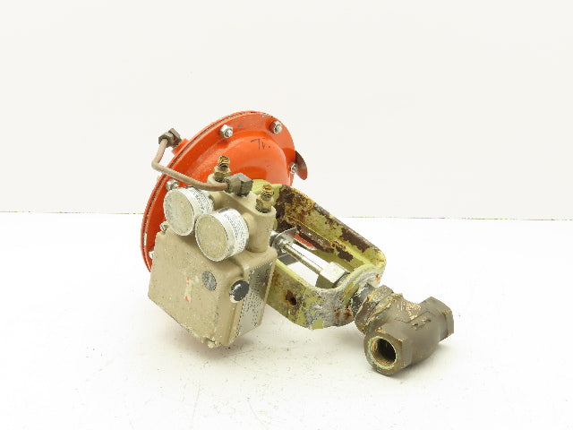 H.D. Baumann 32-24 588 Pneumatic Diaphragm Bronze Control Valve 1/2" T ...