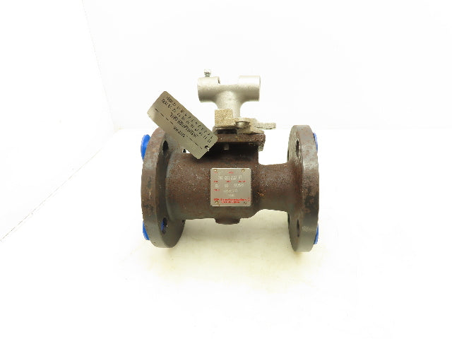 KF Contromatics Z441501212AM7 2" Steel Flanged Ball Valve Class 150 4 ...