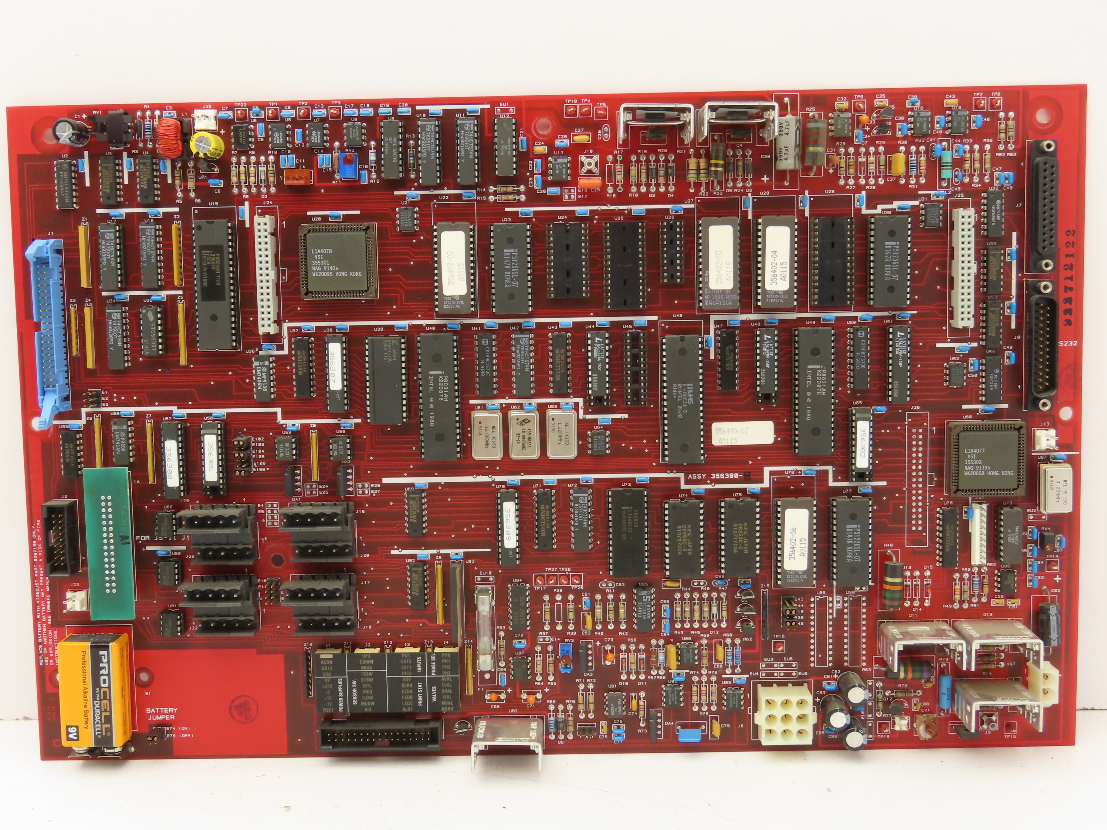 VideoJet Excel Ink Jet Printer Control Panel Mother Board 356400-02 ...