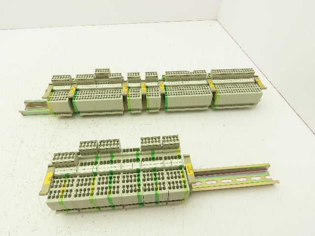 Wieland Terminal Block Connectors 24-12AWG 2.5mm² 300V 15A Lot of 104 ...