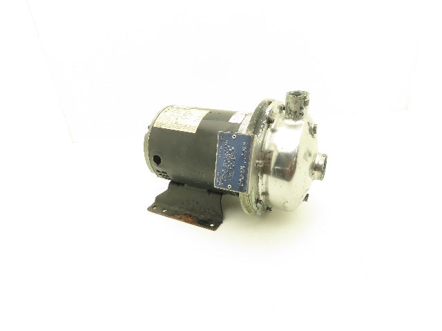 Scot 231 Stainless Centrifugal Pump 1.25 x 1" NPT 1.5Hp 3500 RPM 460V ...