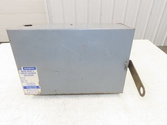 Westinghouse Busway Disconnect Switch Bus Plug 40A 600VAC 3PH 3W ...