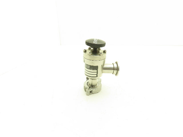 MDC KAV-100 Manual Pneumatic Angle Valve Vacuum Isolation 1" Connectio ...
