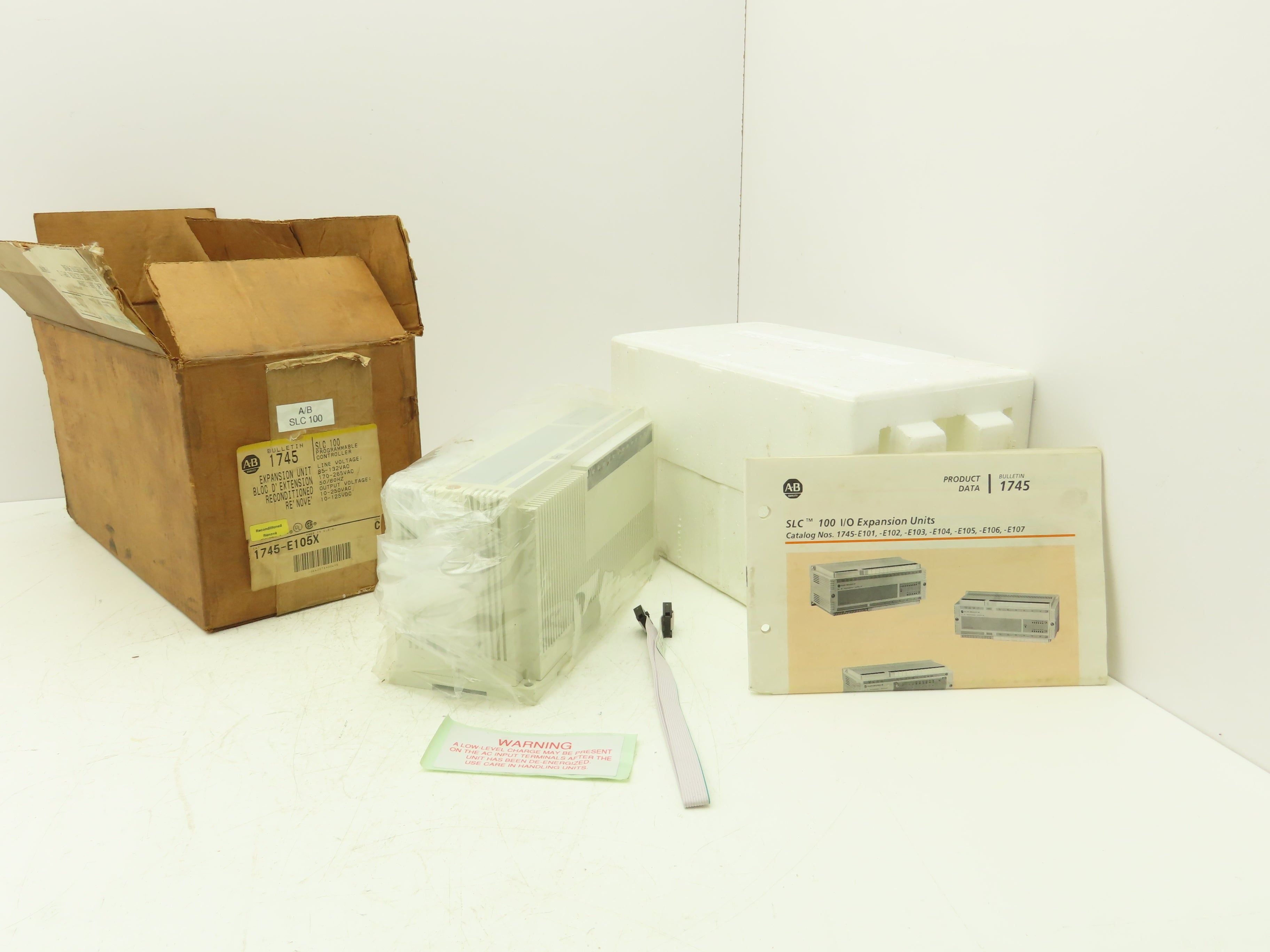 Allen Bradley 1745-E105 SLC 100 Controller Processor Input Output Modu ...