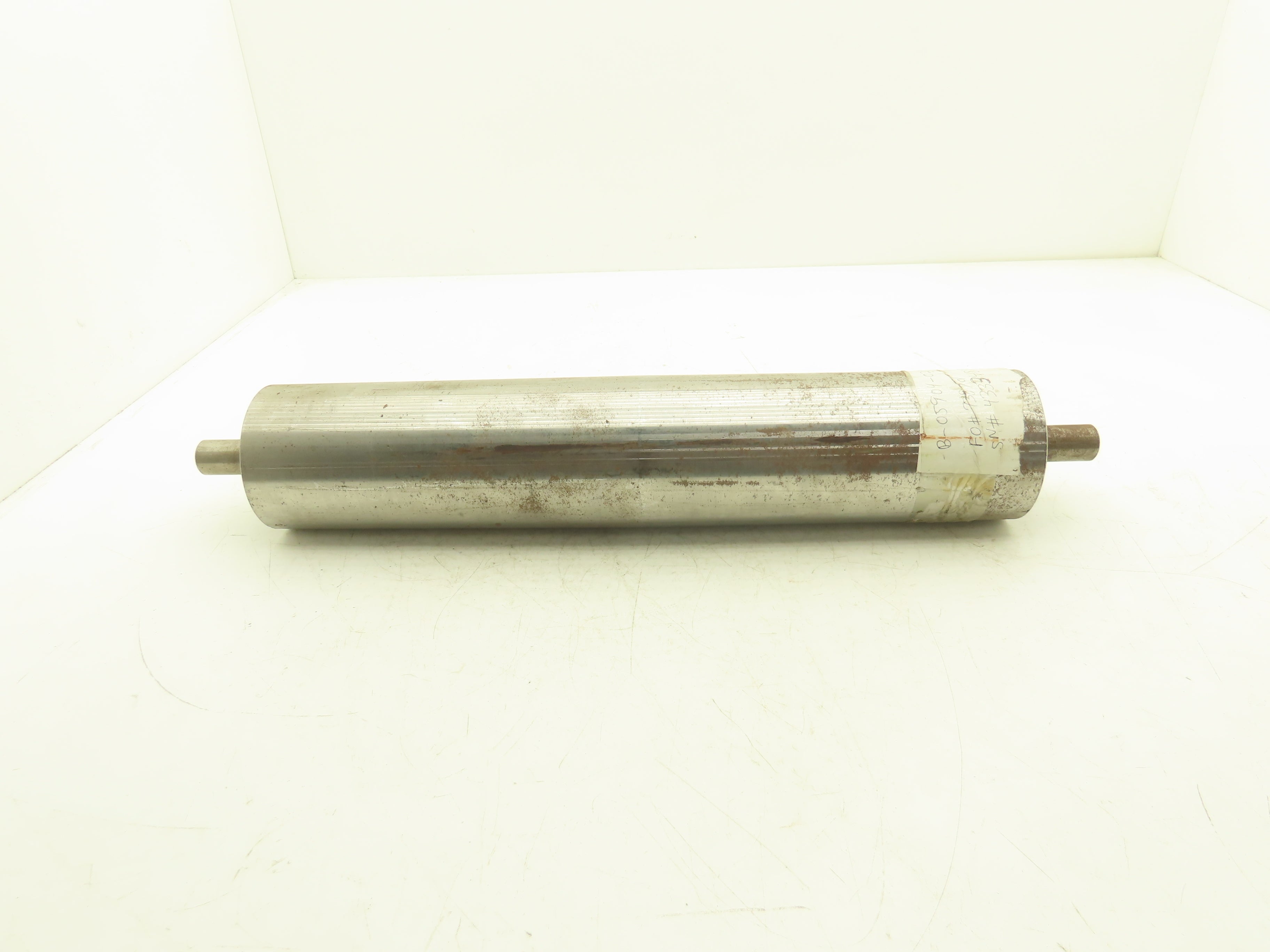 Hytrol 24" Conveyor Crowned Take-up Pulley 4"x 20-1/4"W 1" Shaft B-059 ...