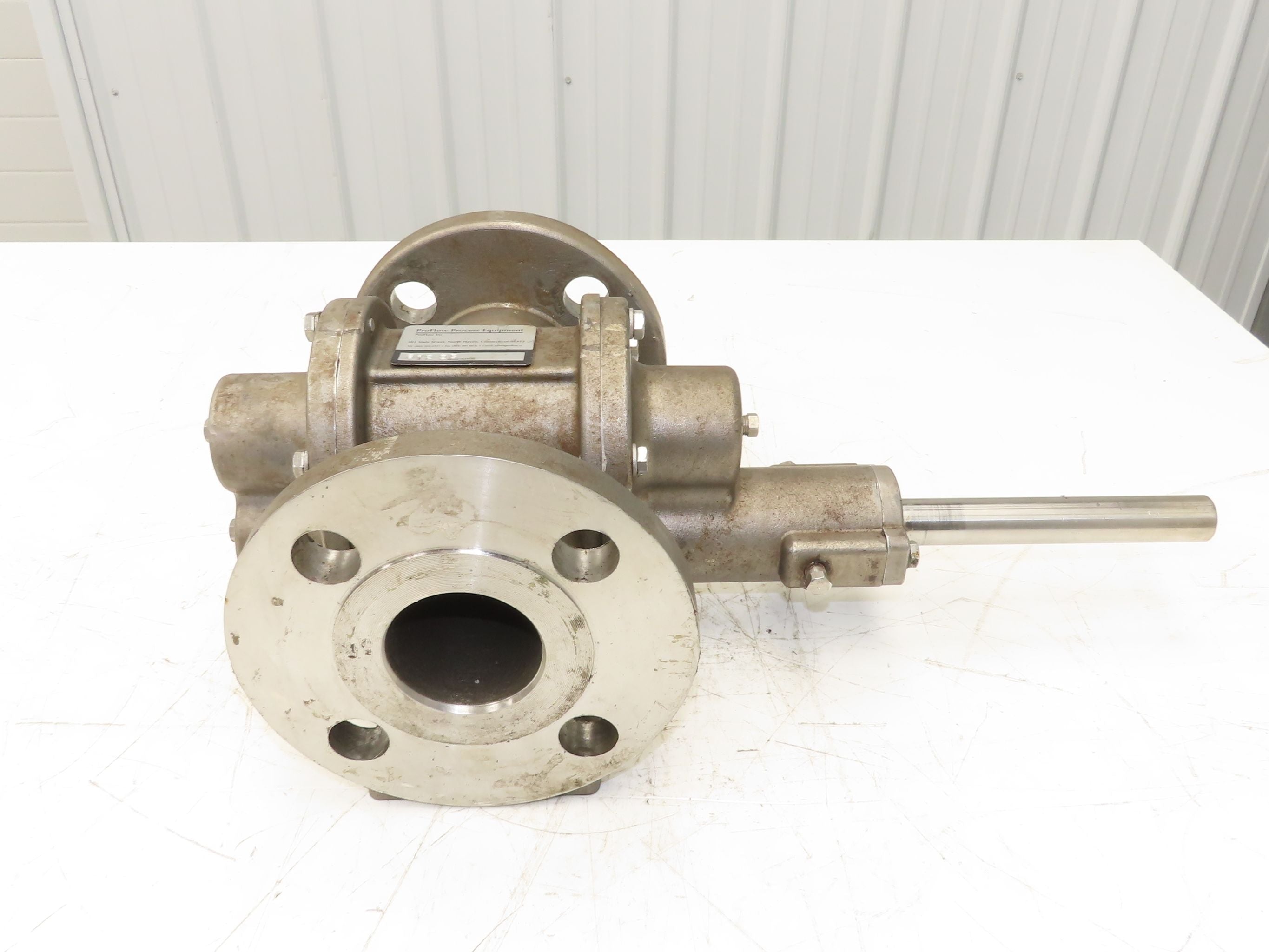 ProFlow Process Equipment Liquiflo Chemical Gear Pump 2.5" Flanged 316 ...