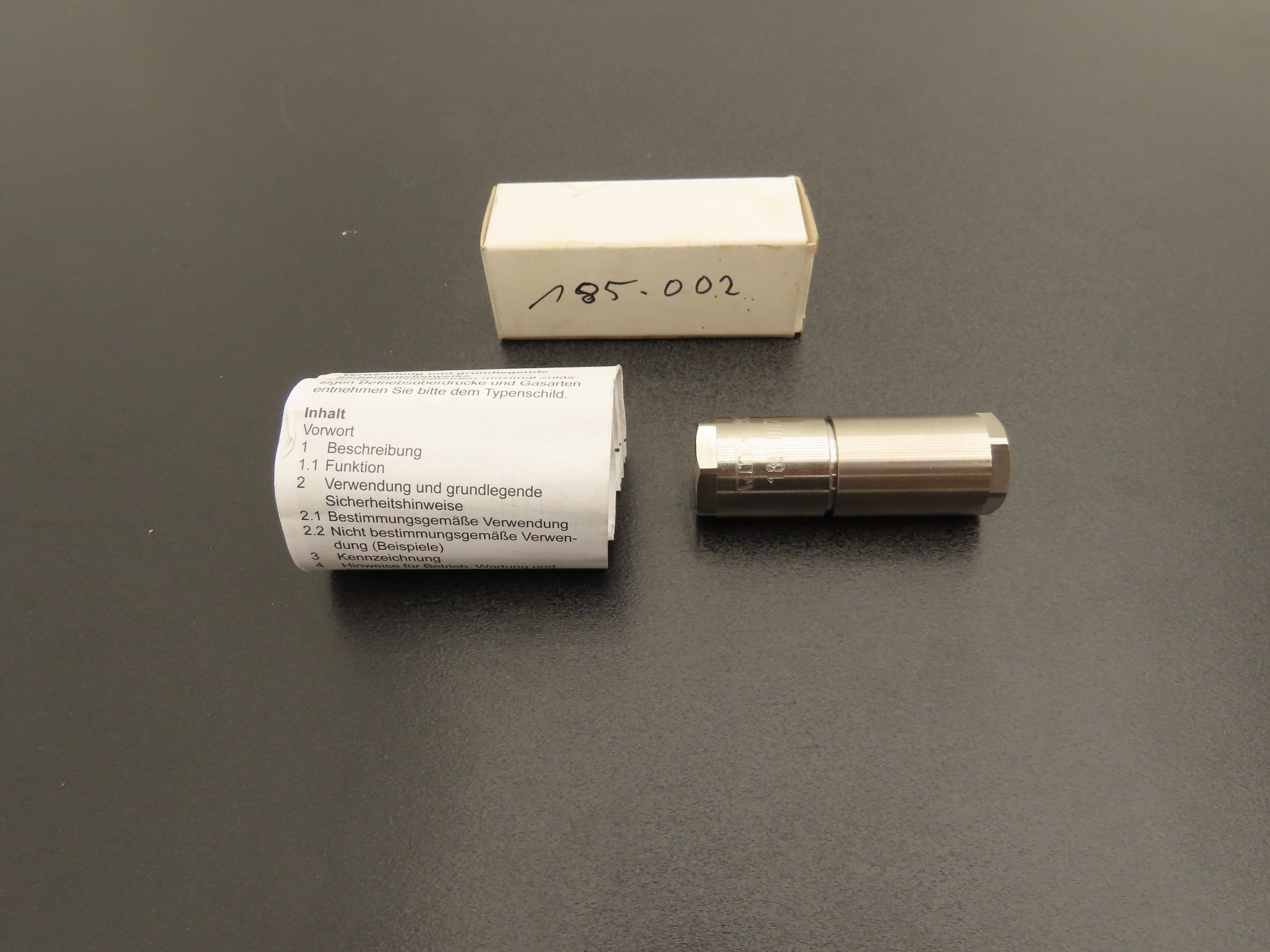 WITT 807-5 High Purity Gas Filter 5 Micron 1/4"NPT Nickel-Plated Brass ...