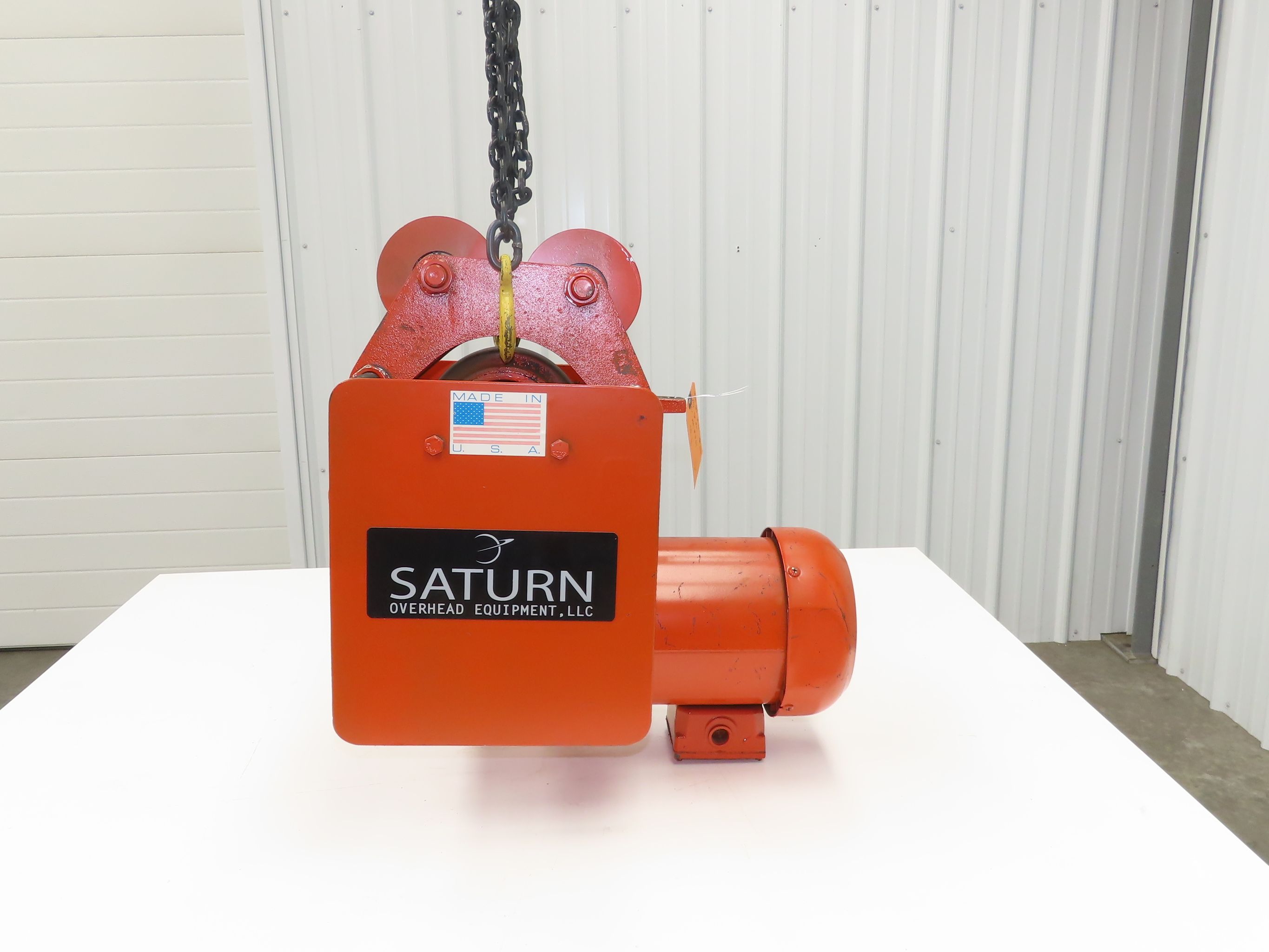 Saturn 4 Ton Bridge Crane Trolley Drive Tractor 460V 3PH 55 FPM 8000 L ...