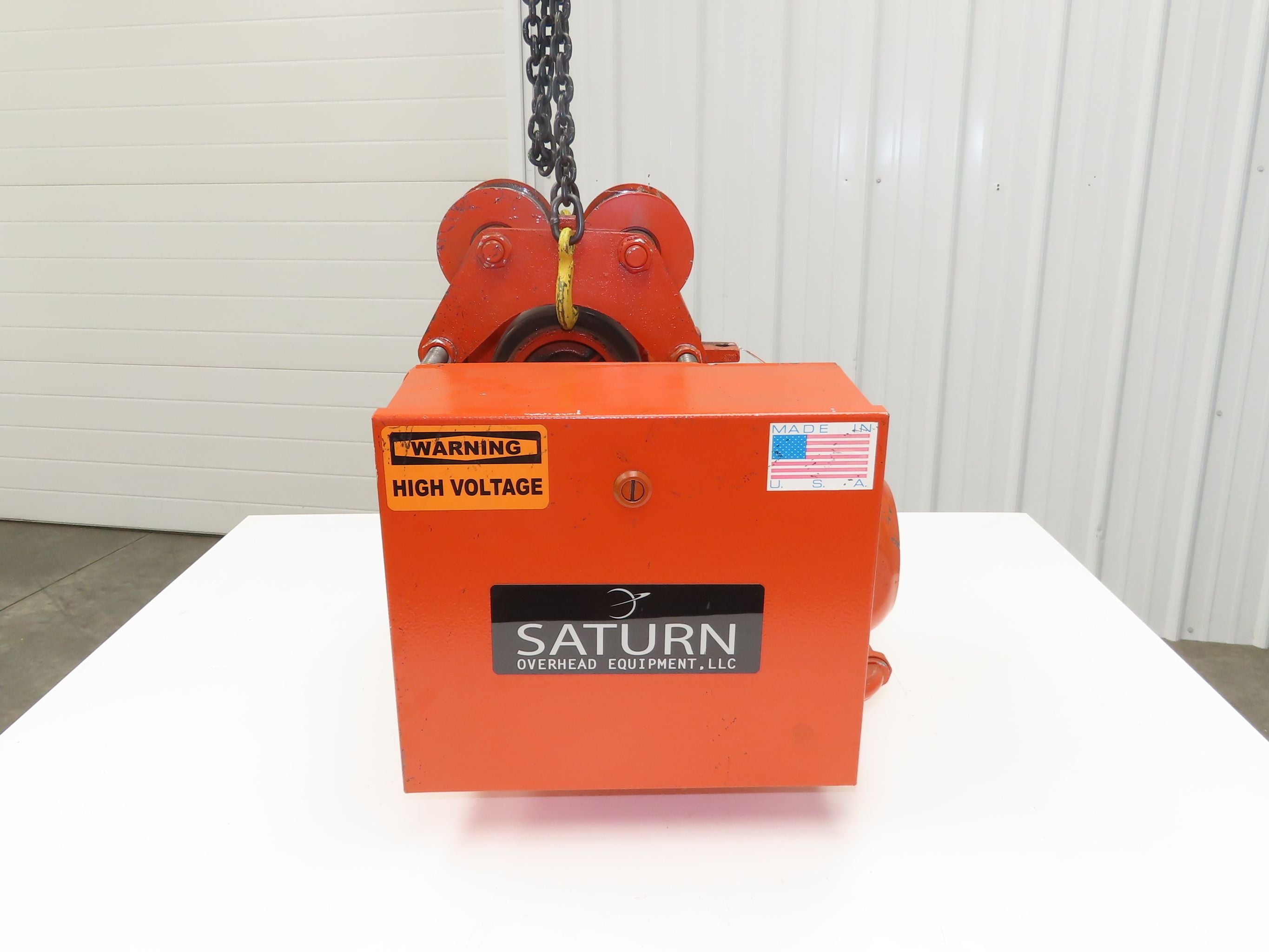 Saturn 4 Ton Bridge Crane Drive Tractor 8000Lb 460V 3PH VFD Variable S ...