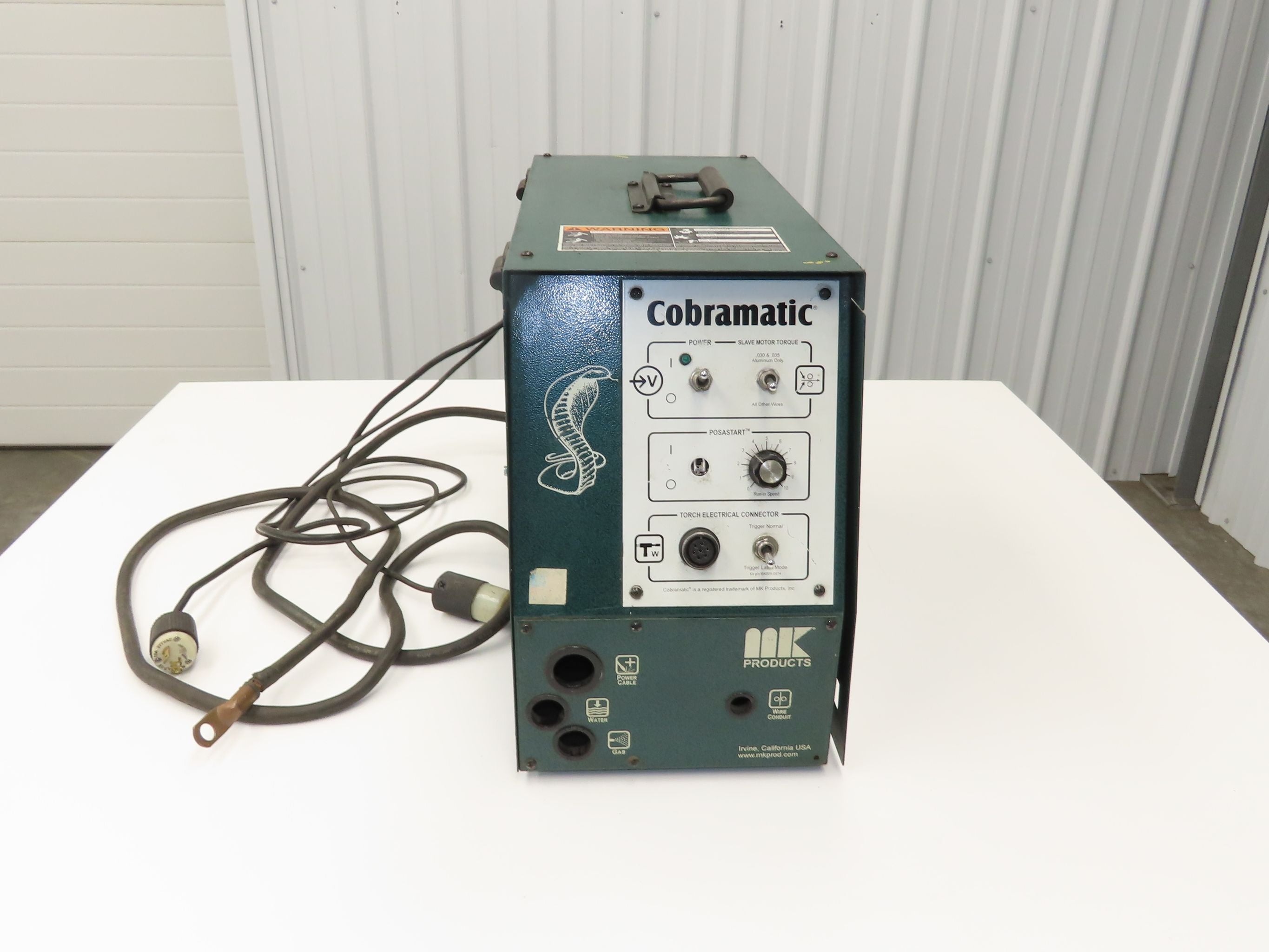 Cobramatic 150-005 Push Pull Wire Feeder GMAW 115VAC Miller Plug Broke ...
