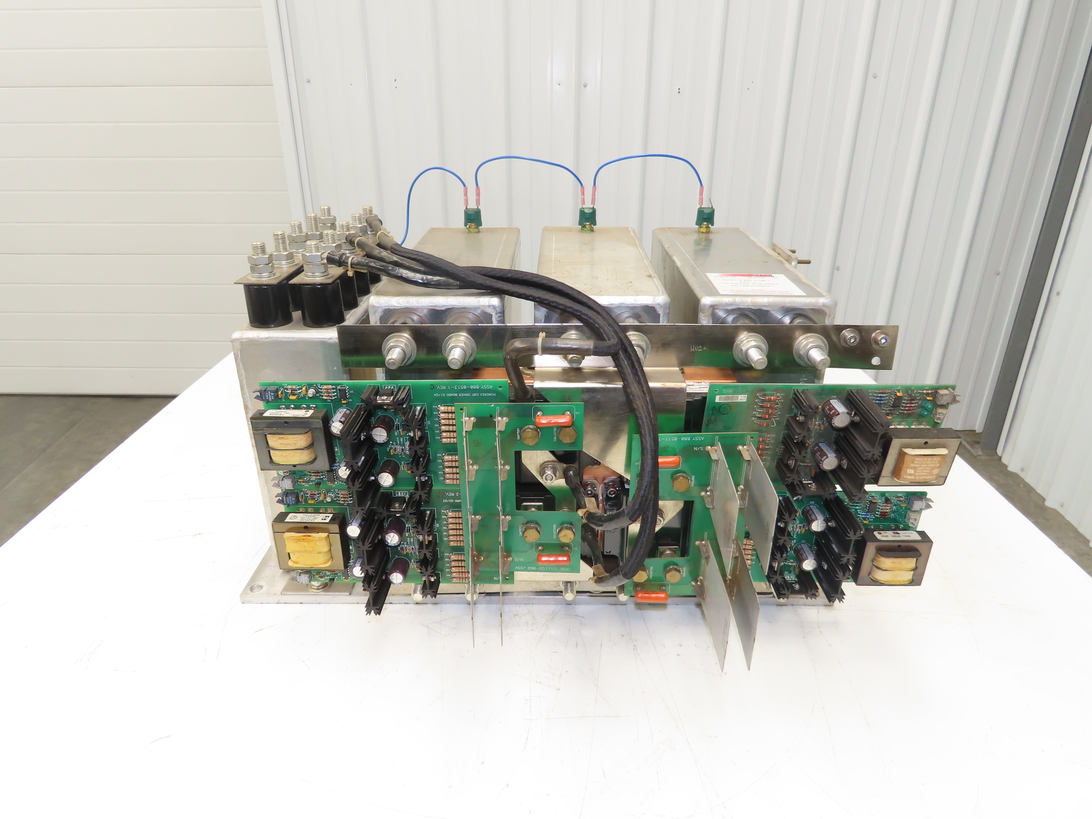 Rofin Sinar 880-2046-1 Capacitor Sub Assembly 900VDC 10mF 10000uF ...