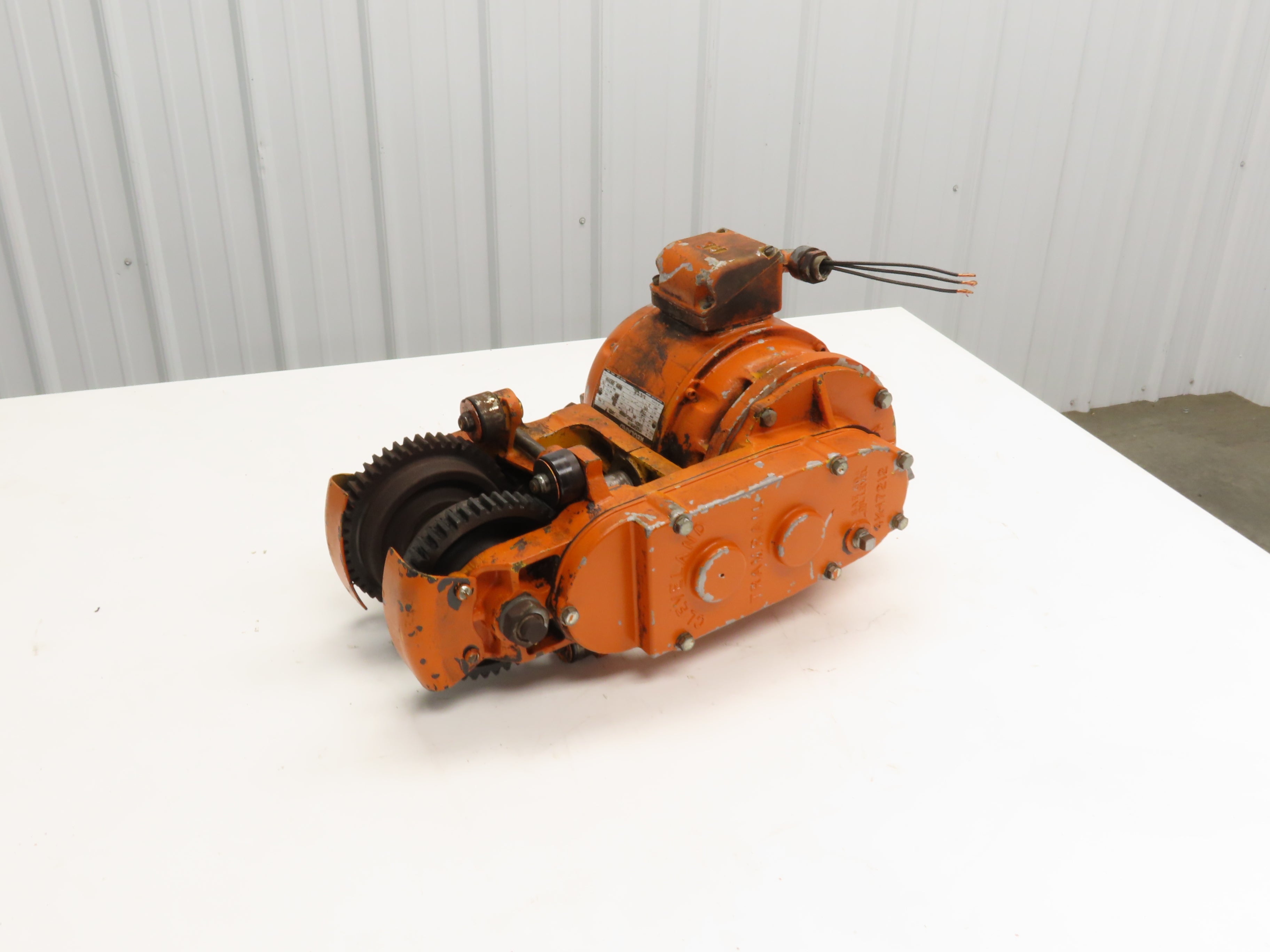 Cleveland Tramrail Underhung Bridge Crane Motorized End Truck Drive WA ...