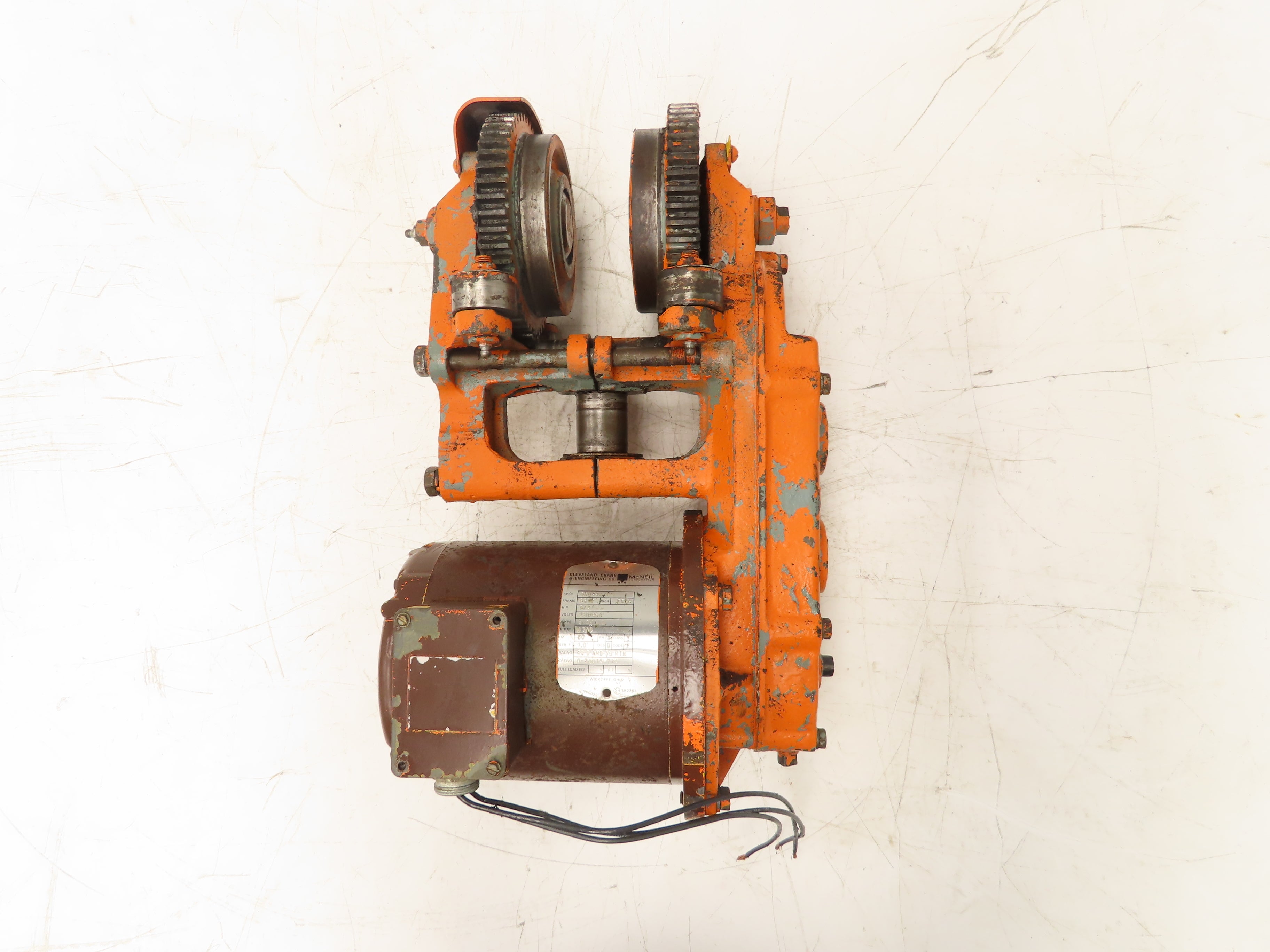 Cleveland Tramrail Underhung Bridge Crane Motorized End Truck Drive WA ...