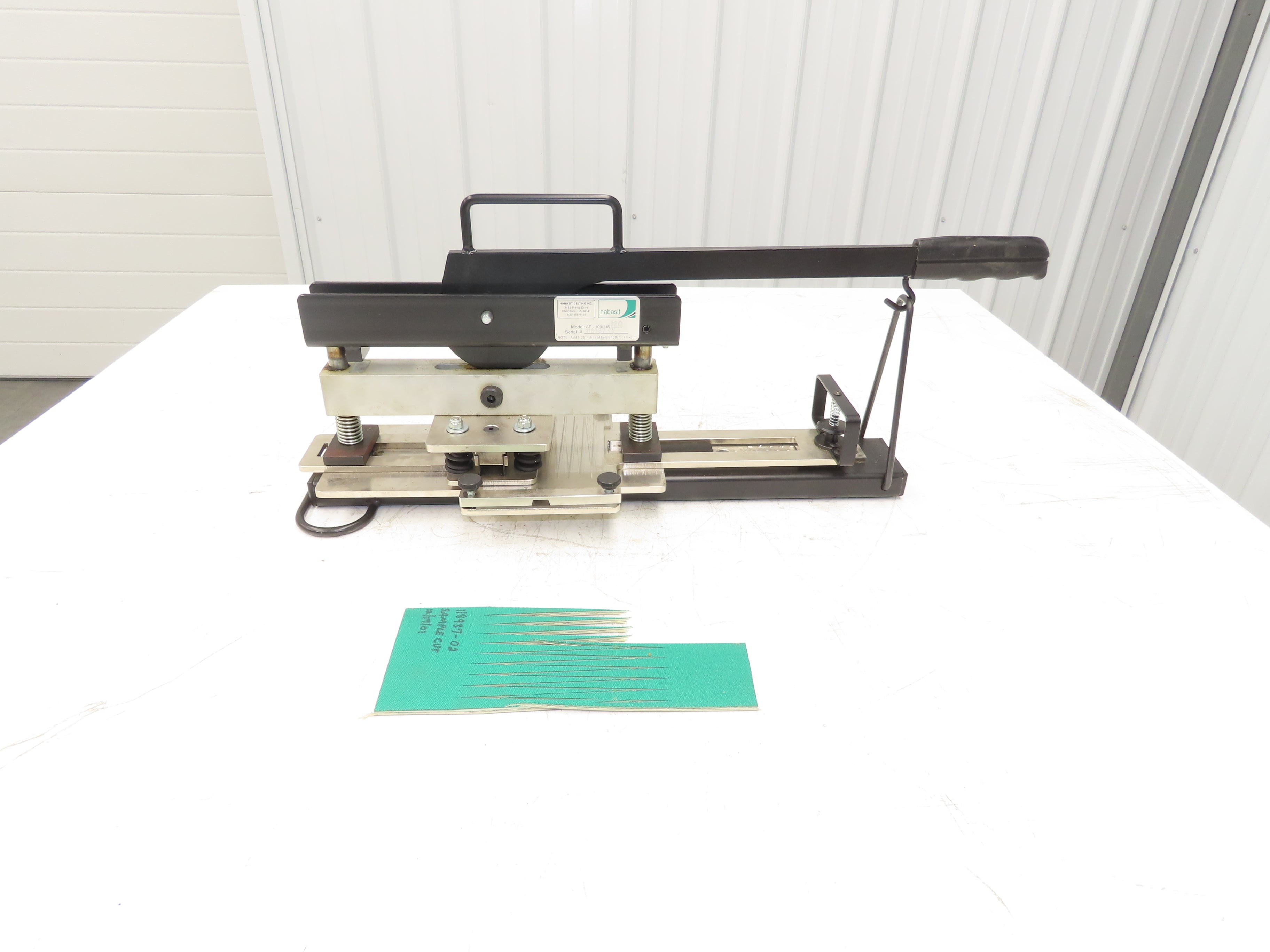 Habasit AF-100/US Flexproof Die Cutting Finger Belt Cutter For 100mm W ...