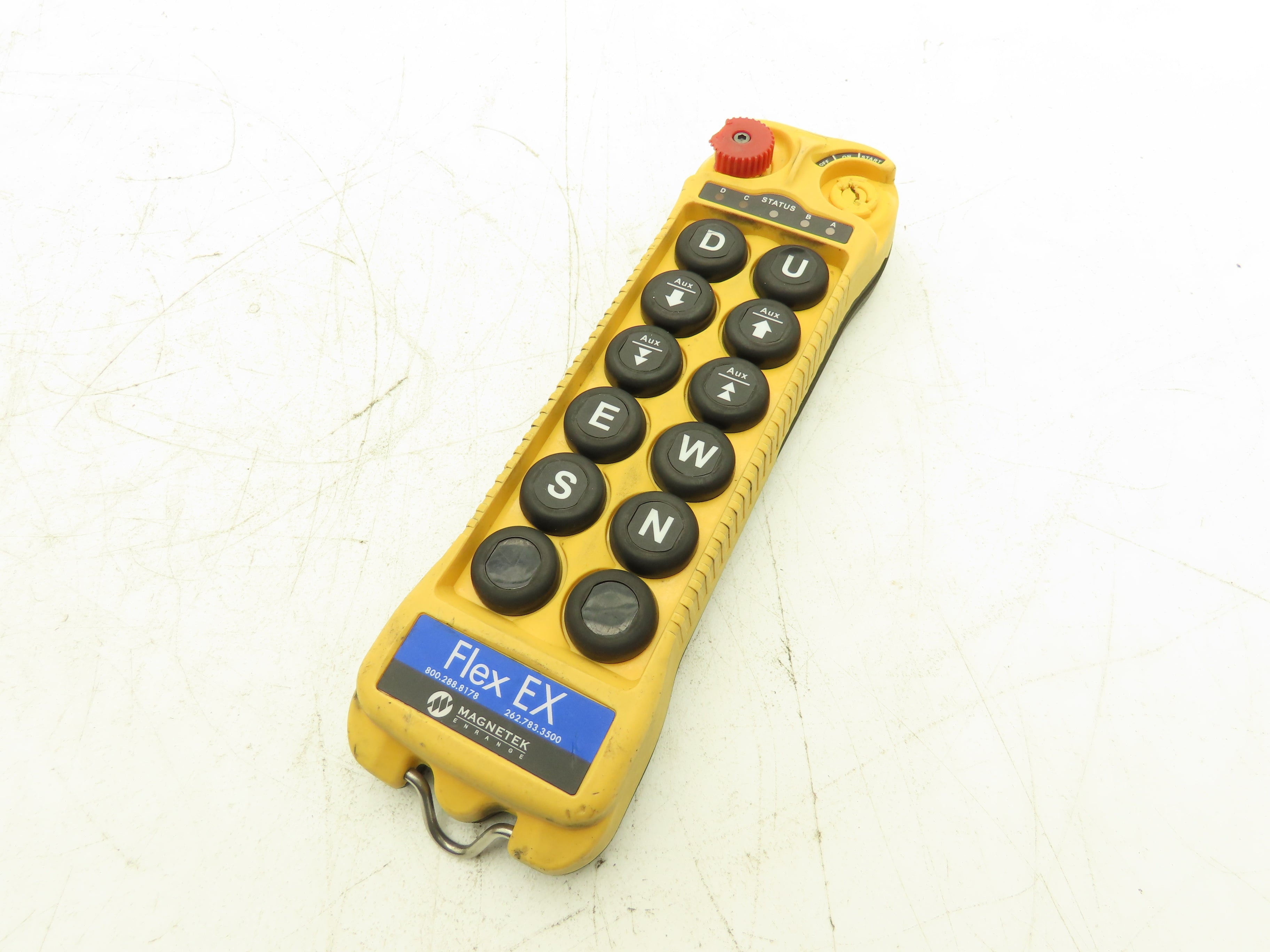 Magnetek FLEX 12EX Overhead Crane Hoist Radio Remote Control 12 Button ...