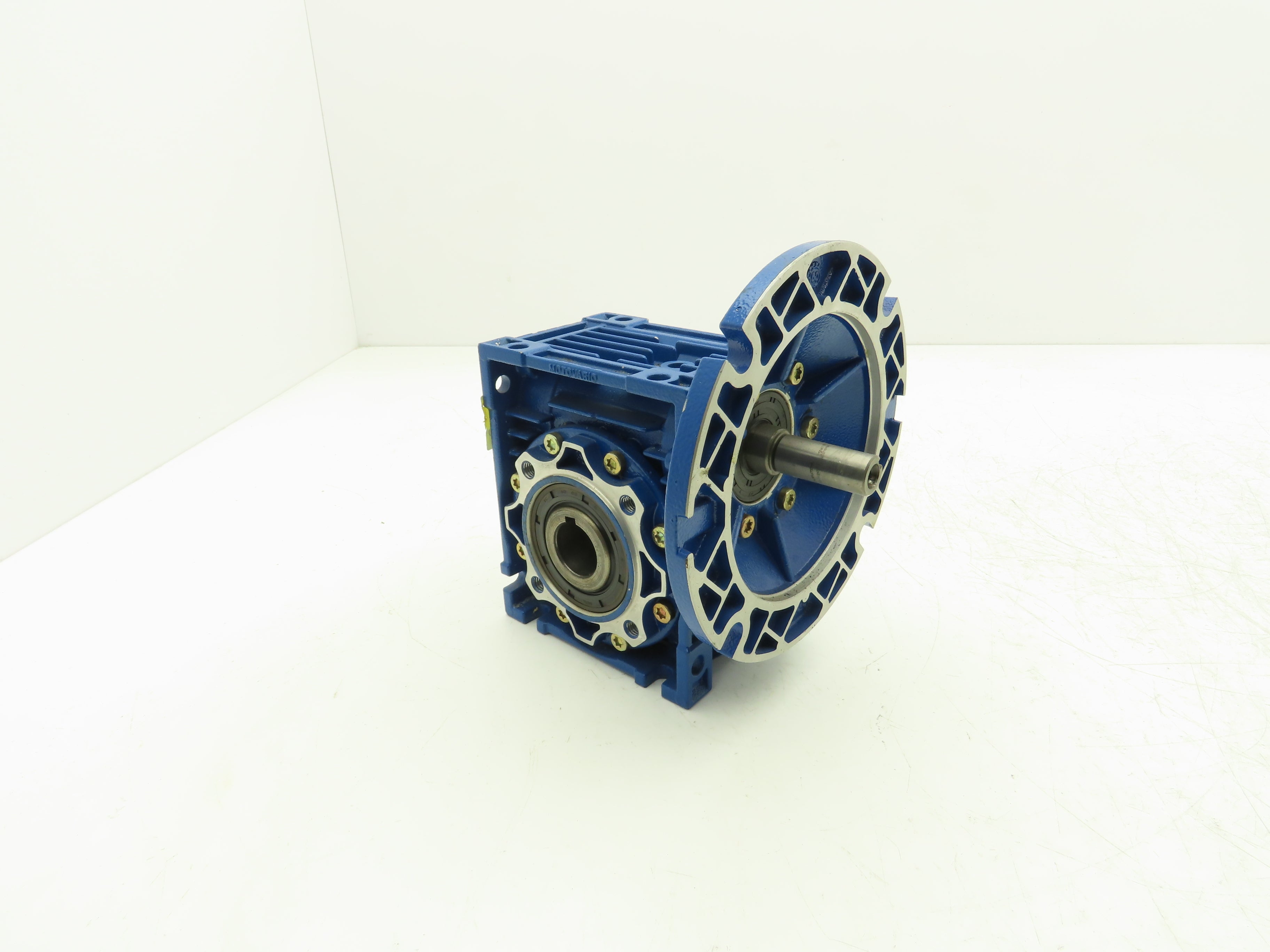 Motovario NRV 050 Worm Gearbox 10:1 Reducer 56C 5/8" Input x 1" Hollow ...