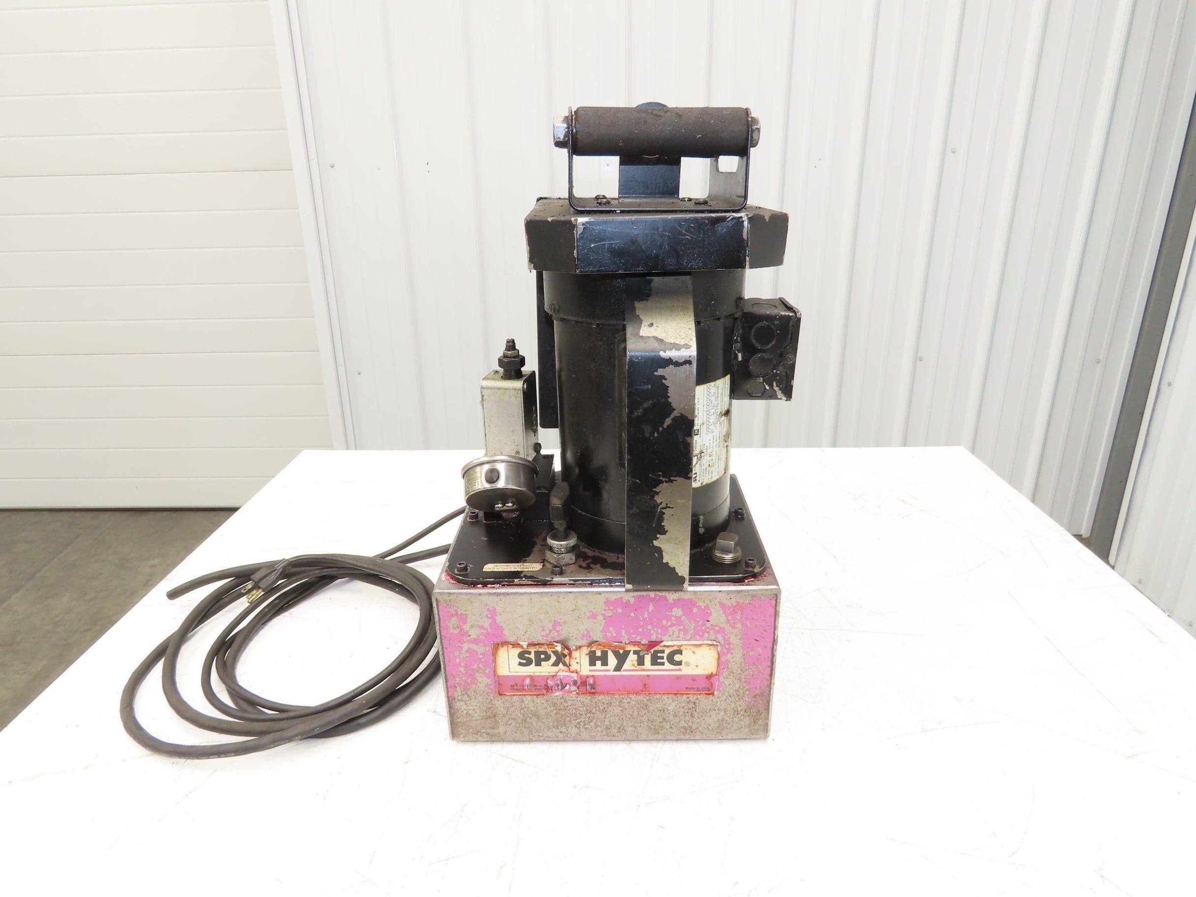 SPX Hytec 100888 Hydraulic Power Workholding Pump Unit 2.5gal 115V ...