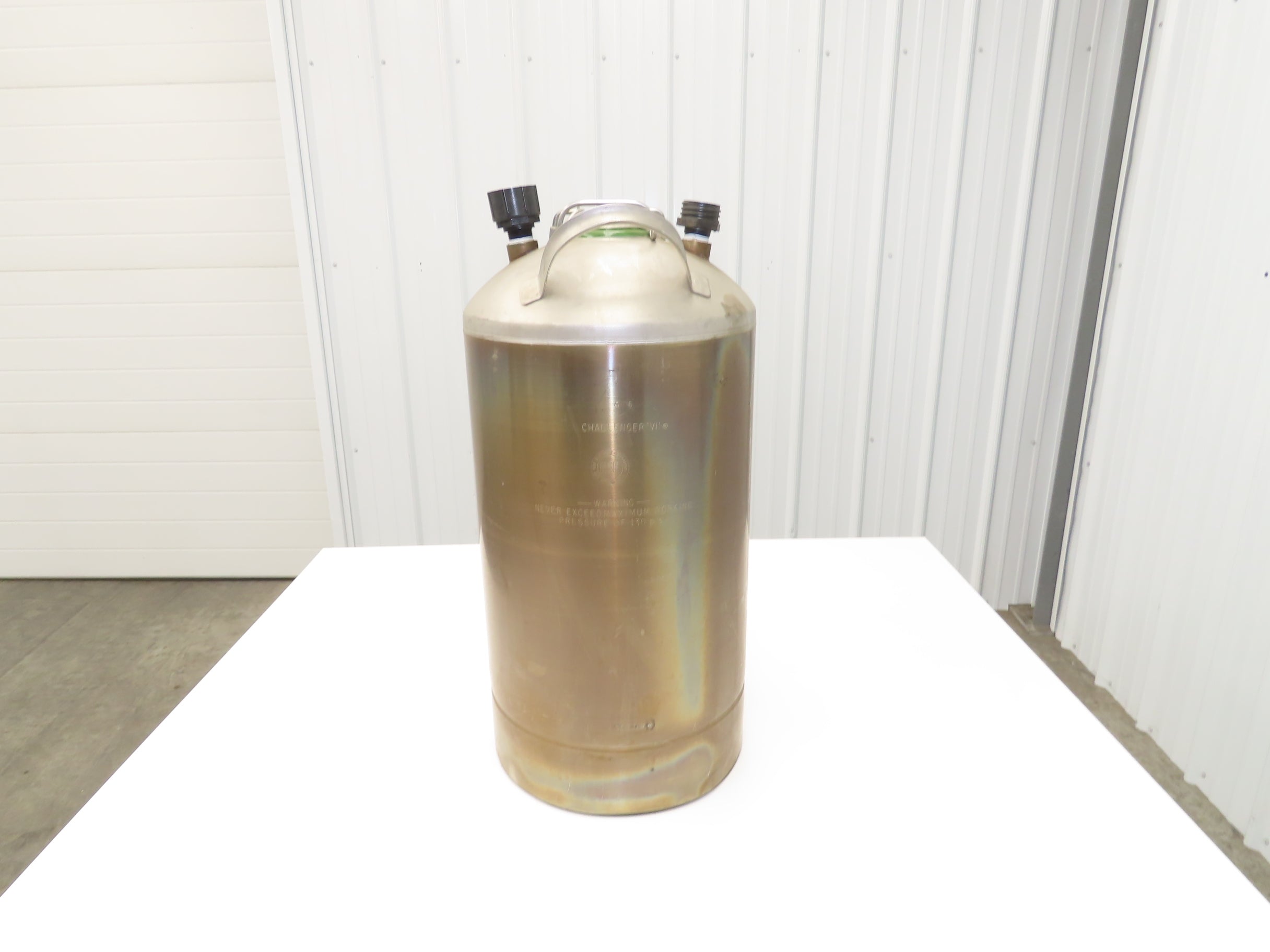 Challenger Stainless Dispensing Pressure Vessel Tank 130 PSI 8 Gallon ...