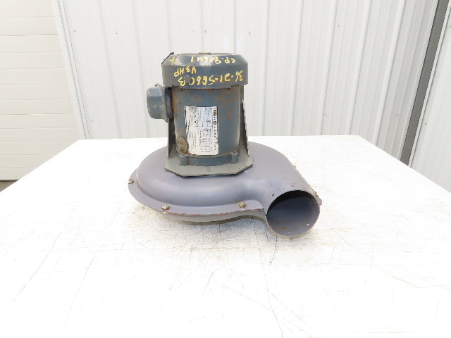 9" Centrifugal Fan Blower .33Hp 3450rpm 230/460V 3Ph 5"x 4" Inlet/Outl ...