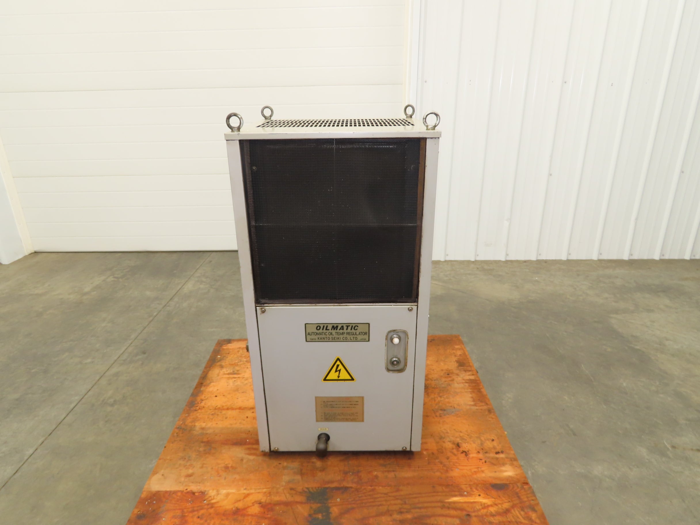 Kanto Seiki Oilmatic Hydraulic Oil Chiller Temp Regulator 200/220V 3Ph ...