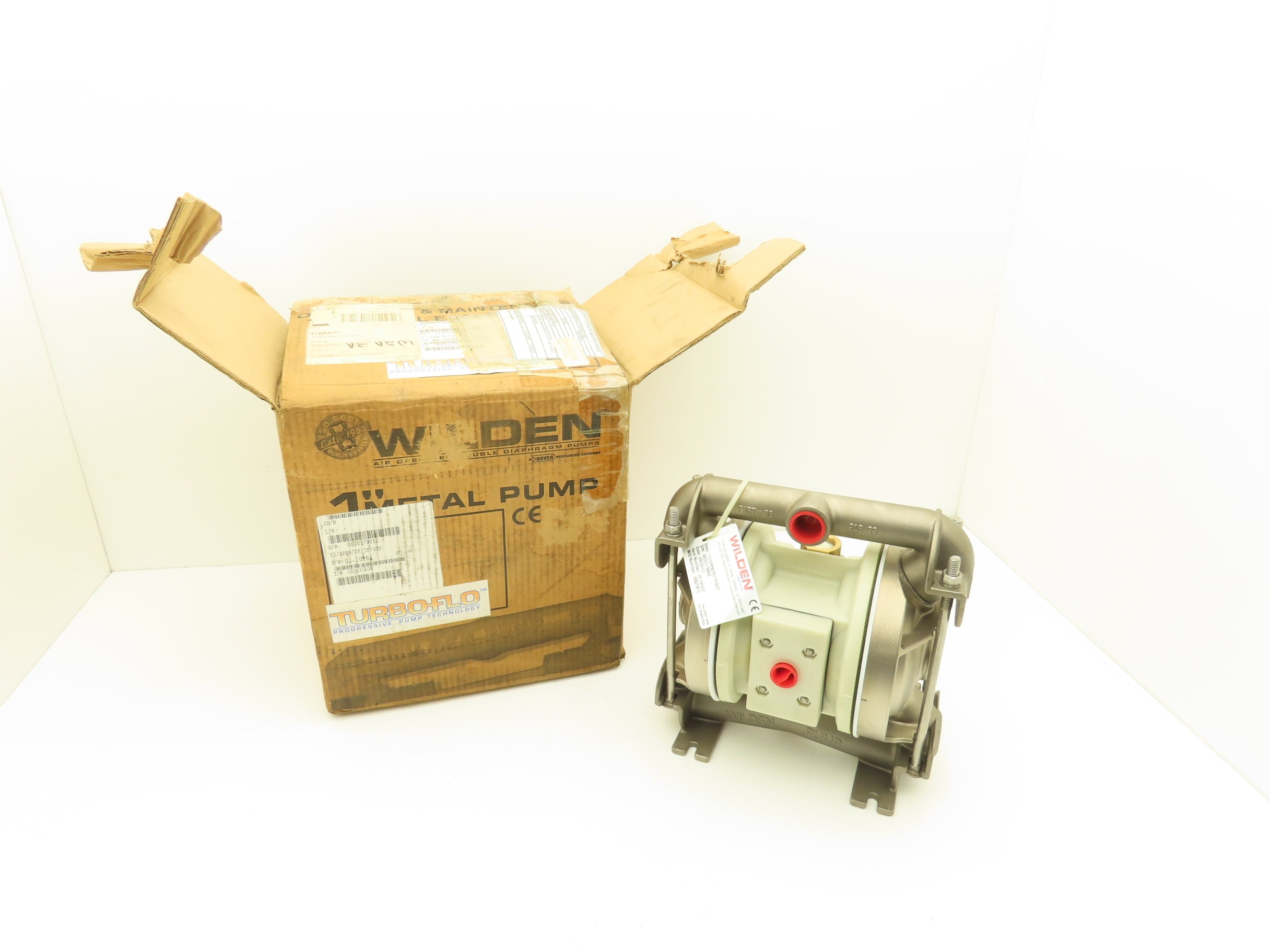 Wilden T2/SPPB/TF/TF/STF Pro-Flo 1" Air Operated Diaphragm Pump Stainl ...