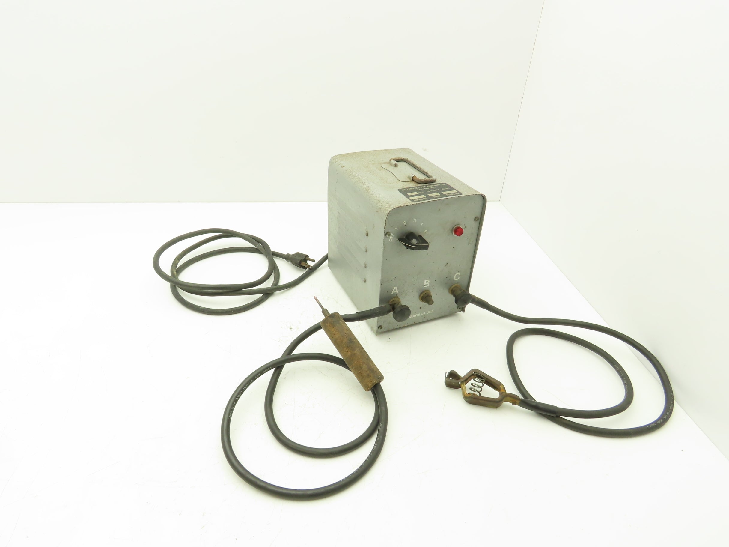 Luma Electric Equipment No. 130 Etcher Tool Spot Welder Soldering Iron ...