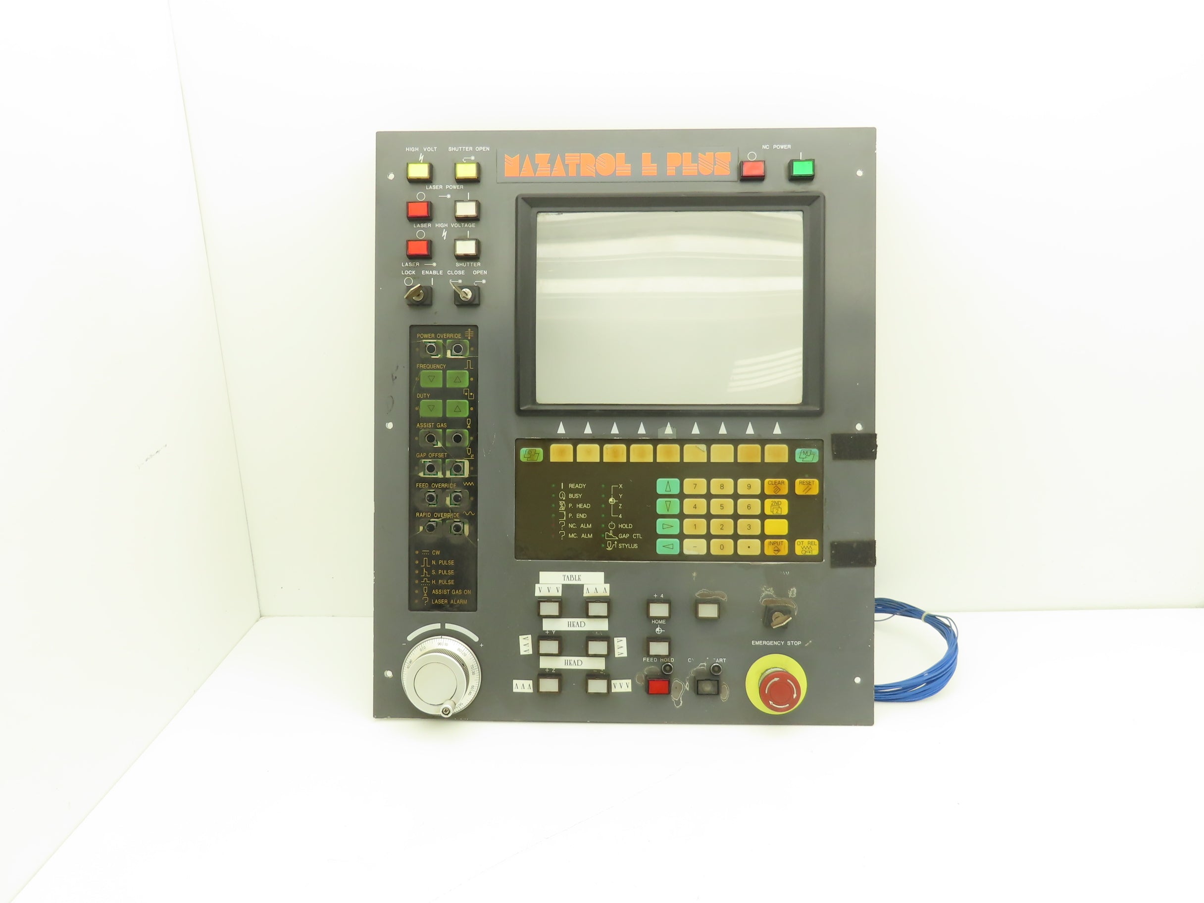 Panasonic Mazak PUP50YA02 Mazatrol L Plus HMI Control Panel Push Butto ...