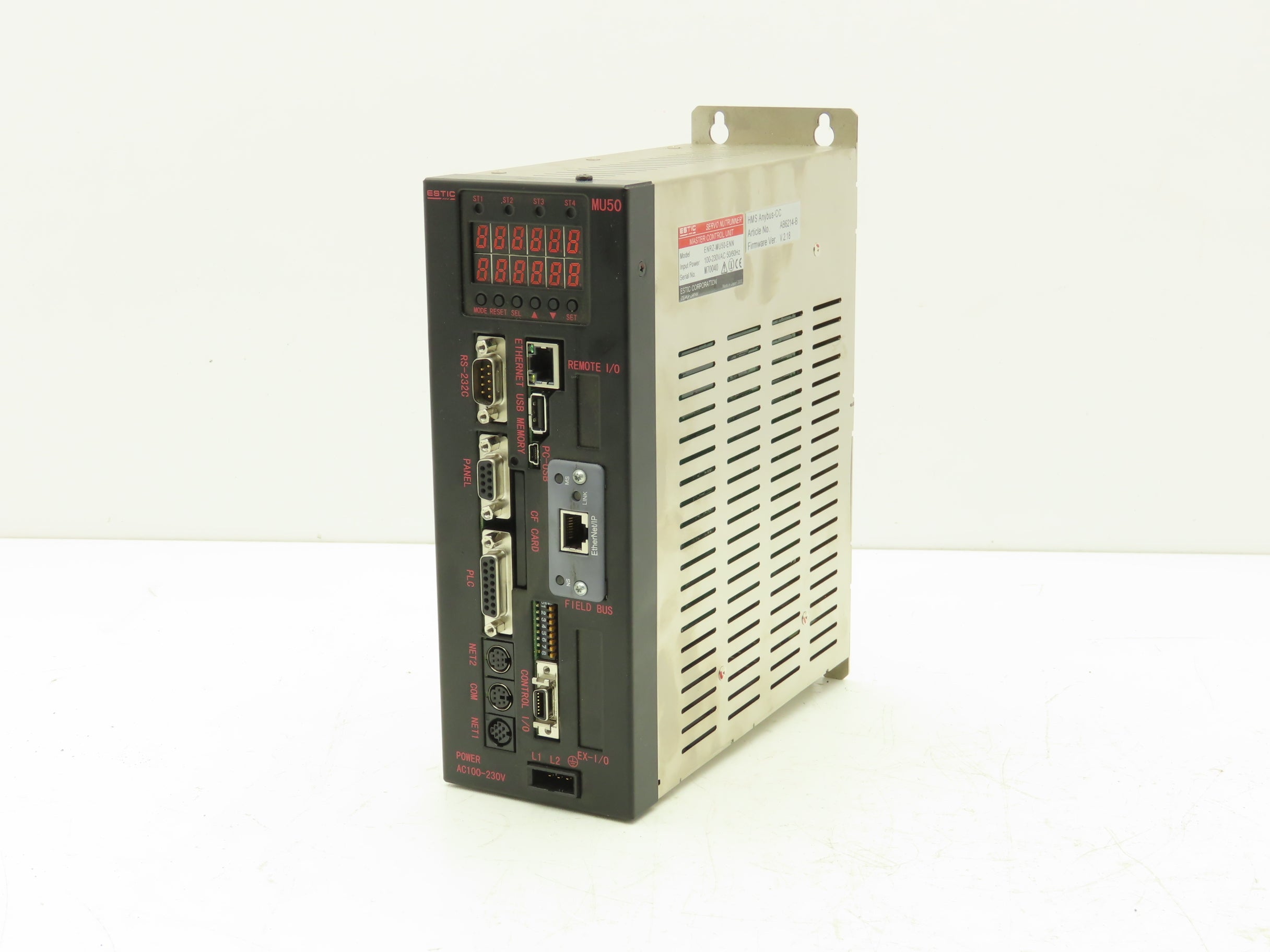 Estic ENRZ-MU50-ENN Servo Drive Nutrunner Master Control Unit V.2.18 ...