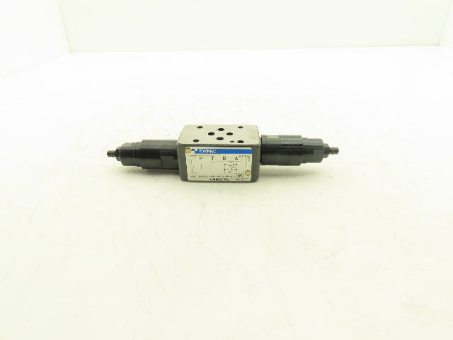 Tokimec DGMC2-3-AB-BW-BA-BW-41J-JA20 Dual Stackable Relief Valve ...
