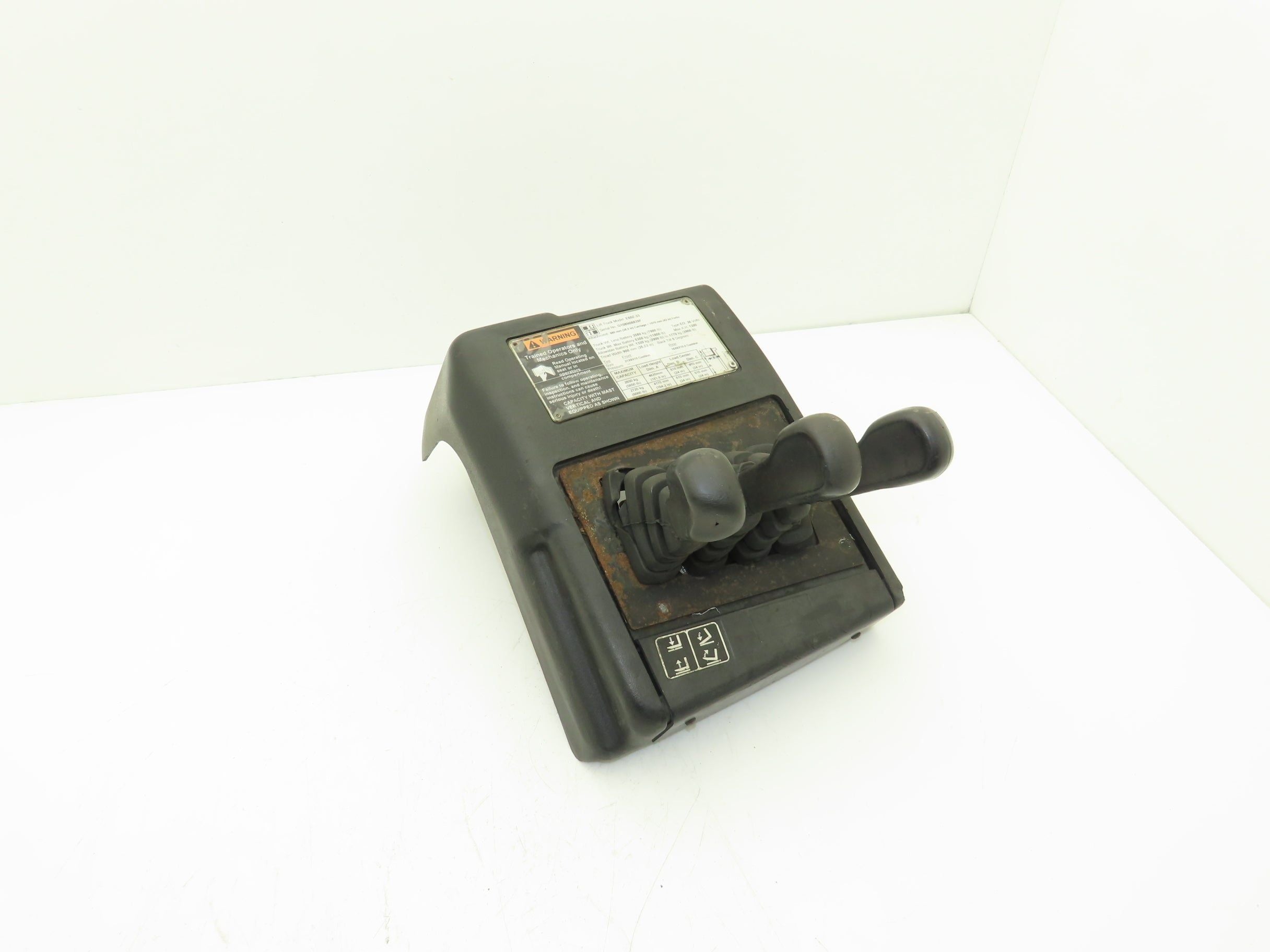 Hyster E60Z-33 Forklift Sideshift 3 Lever Controls And Model Label ...