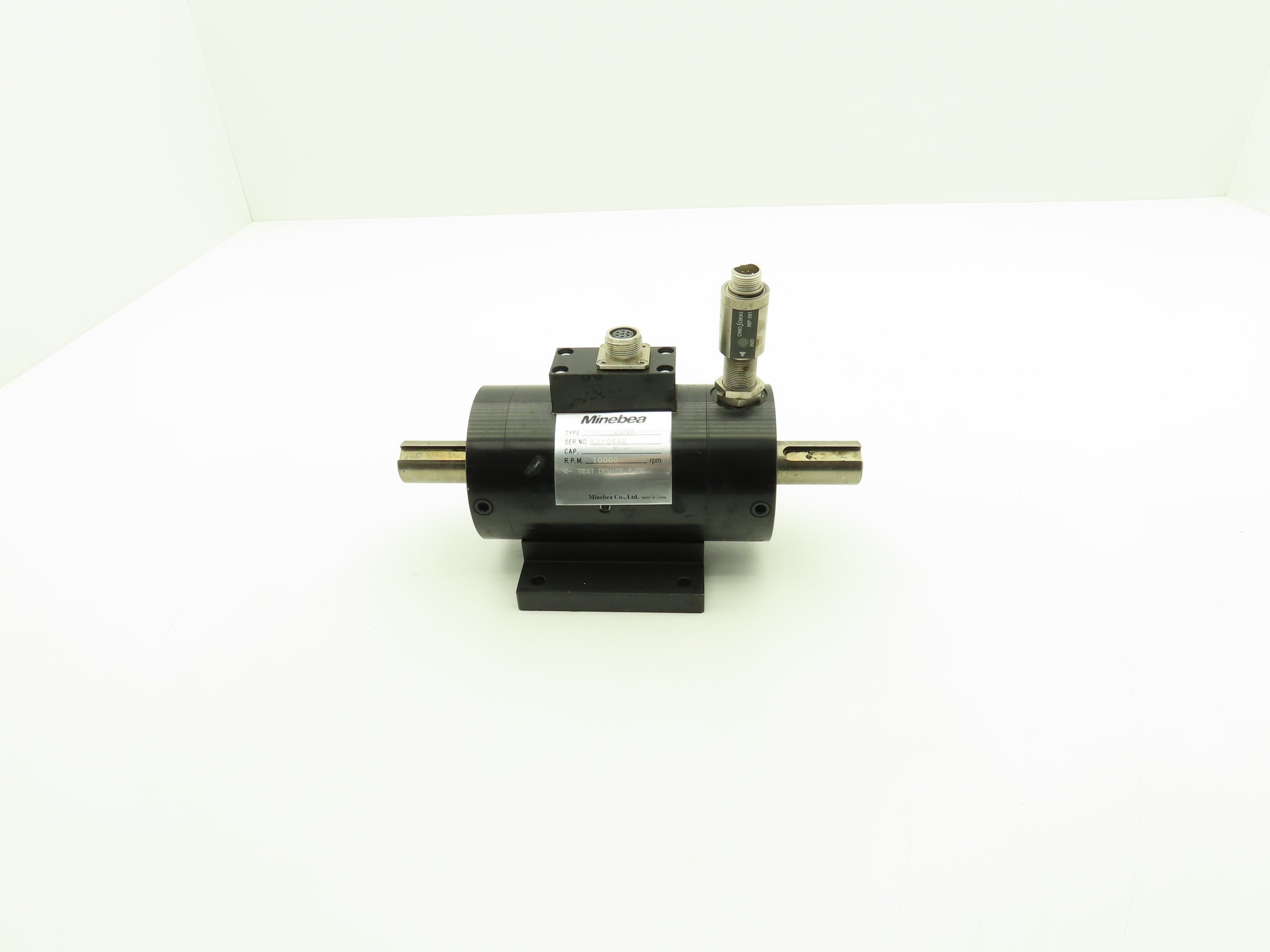 Minebea TMNR-100NM Torque Transducer 100 N-m 10000rpm 23mm Dual Shaft ...
